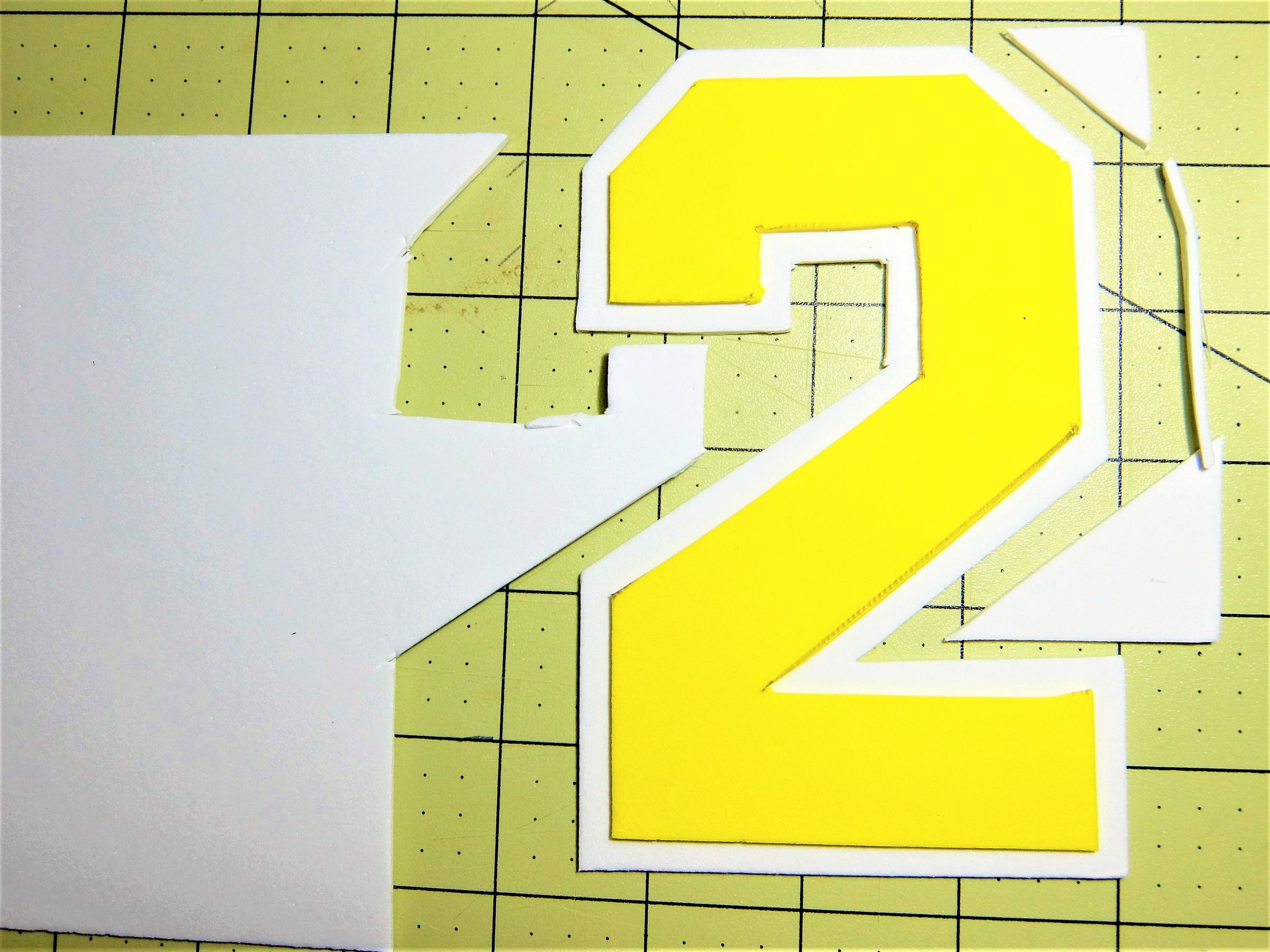 Draw and Cut Out Jersey Numbers 0 to 9 : 14 Steps (with Pictures ...