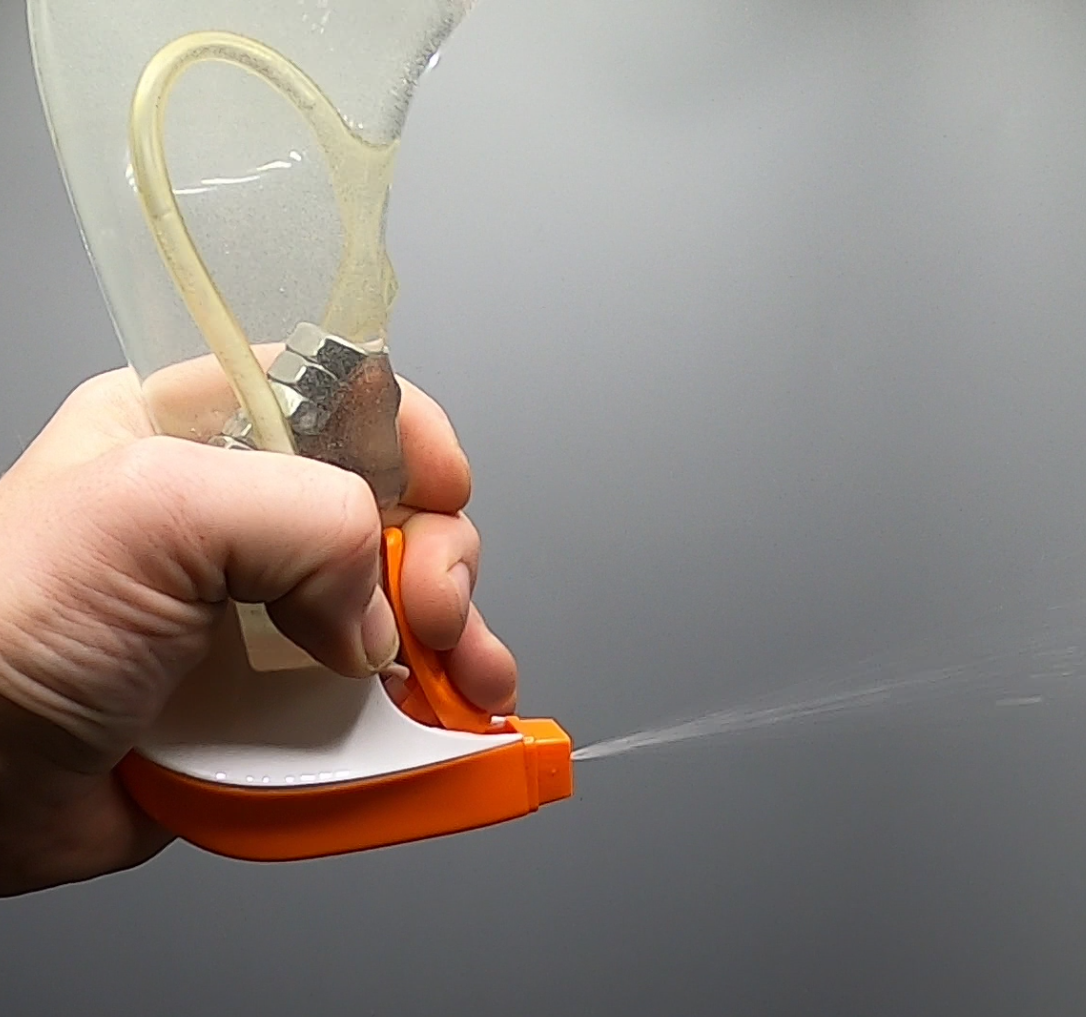 How to Make a Spray Bottle That Works in Any Orientation : 4 Steps ...