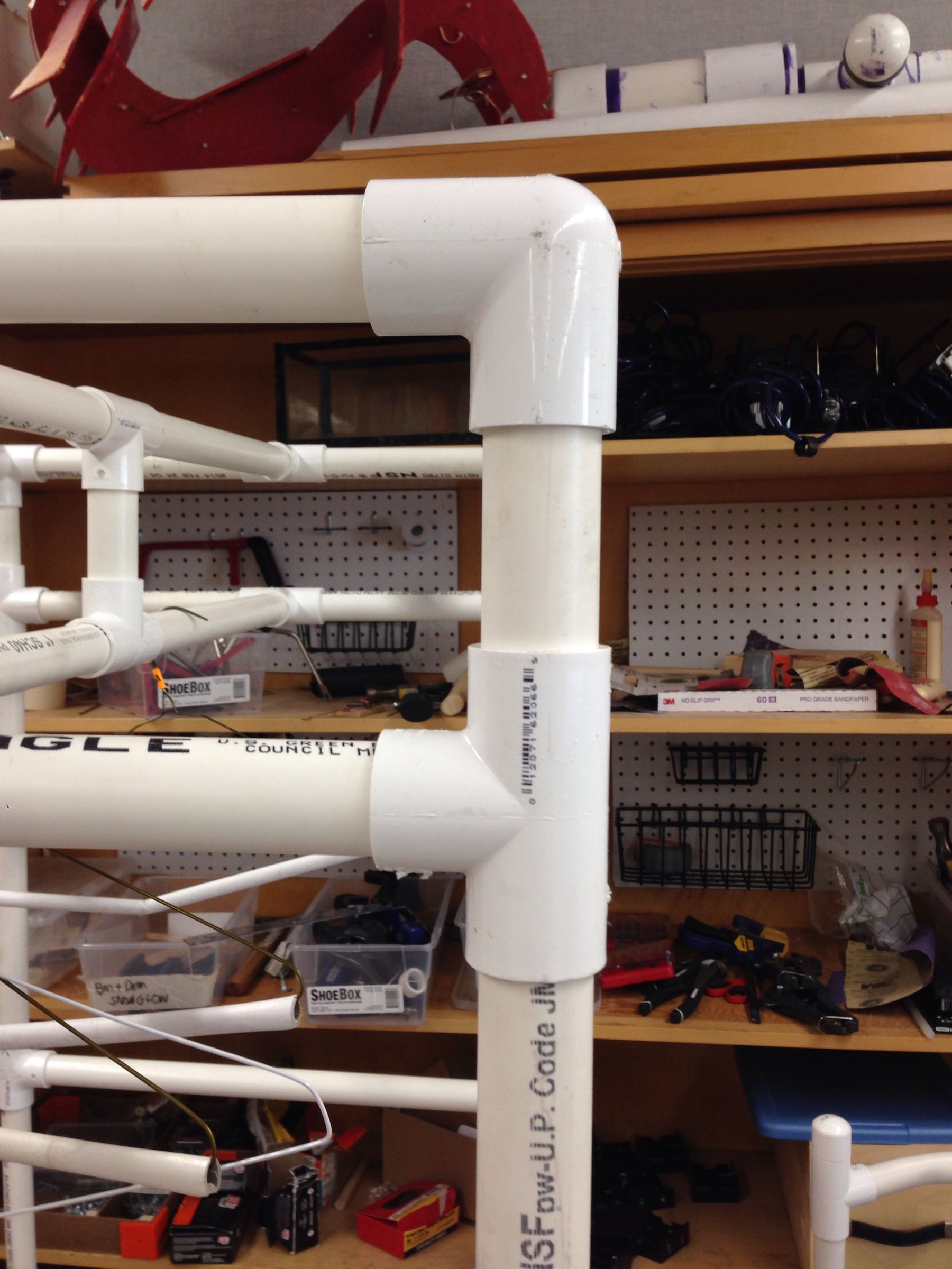 How to Make a Closet Organizer Out of PVC : 8 Steps (with Pictures ...