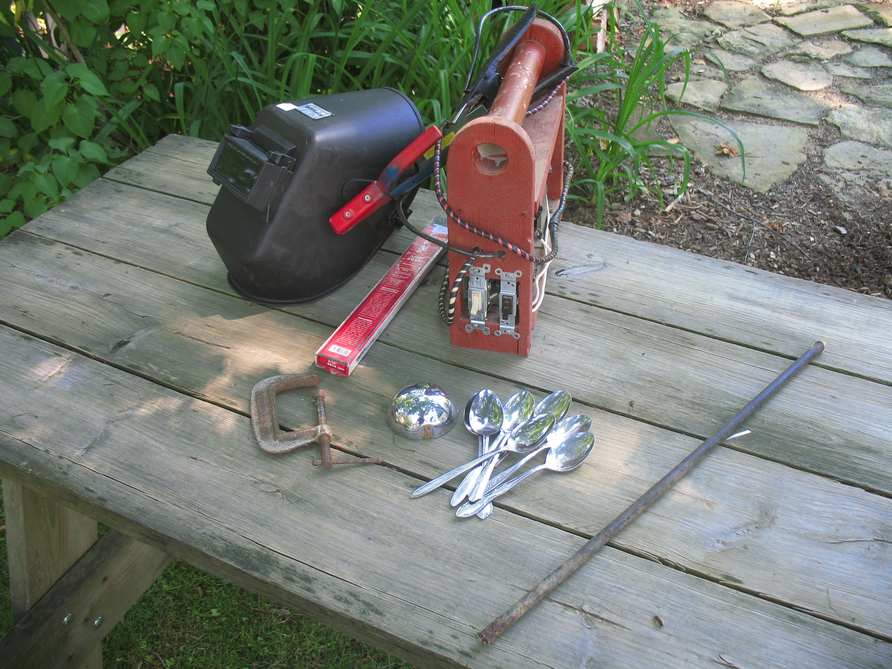 Weld a Spoon Flower! : 5 Steps (with Pictures) - Instructables