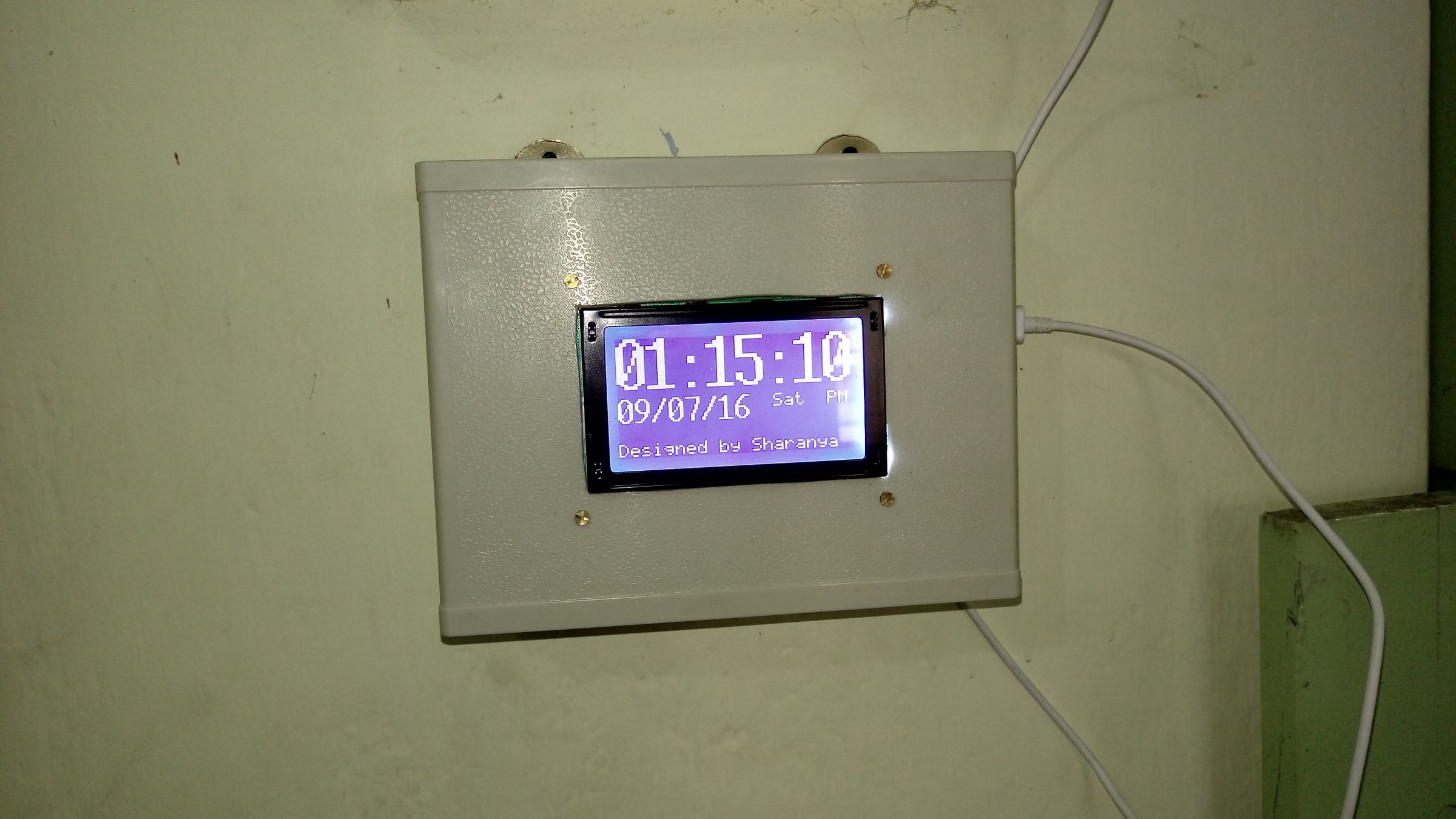 Clock-Calender Using DS3231+GLCD+Atmega32 : 7 Steps - Instructables