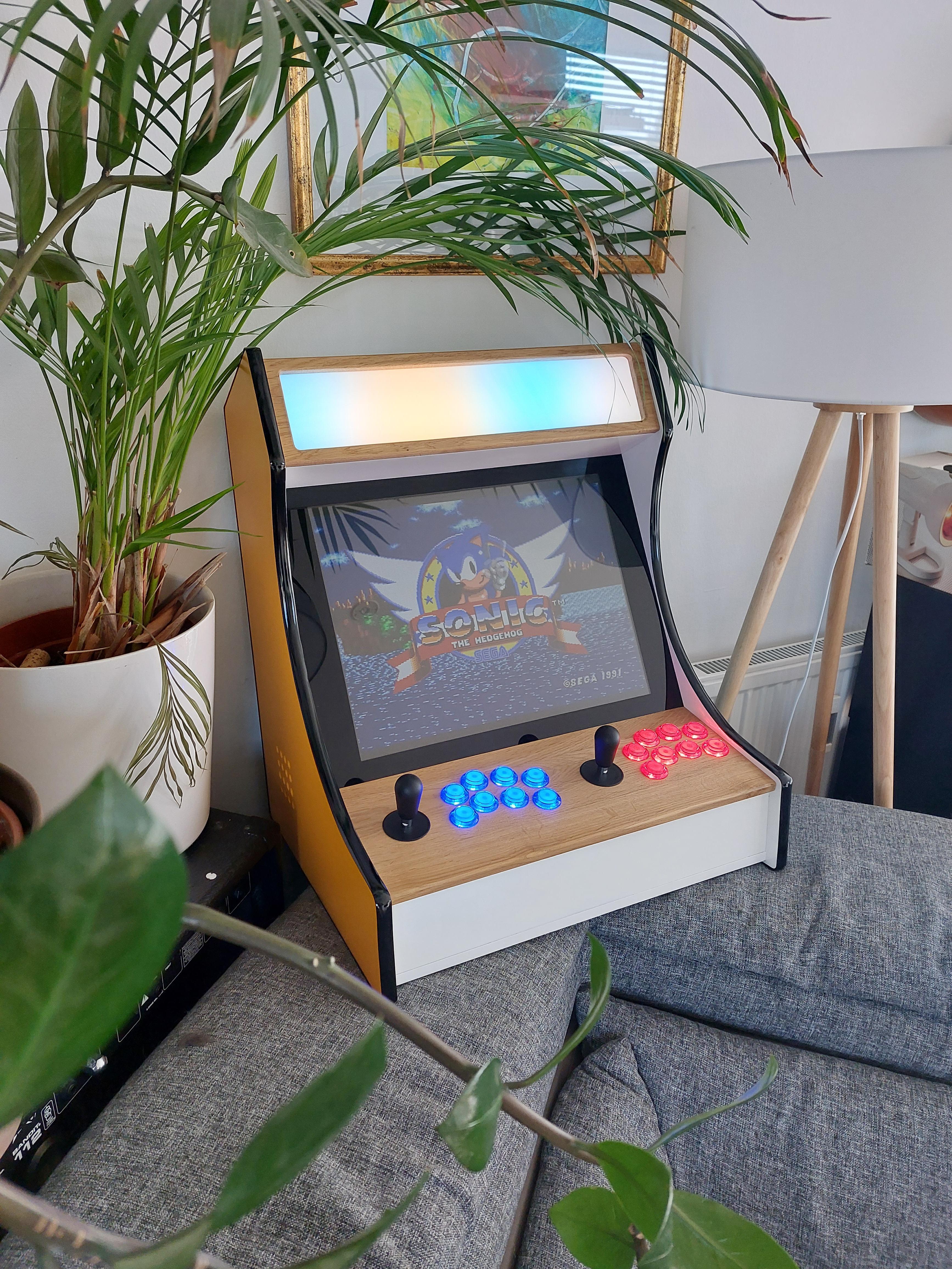 2-Player Bartop Arcade Machine (Powered by Pi) : 19 Steps (with ...