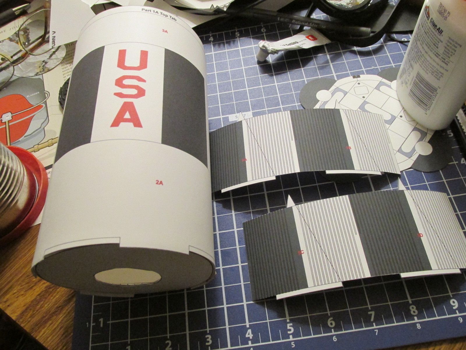 Print and Assemble the Saturn V Moon Rocket - 1:96 Scale Paper Model ...