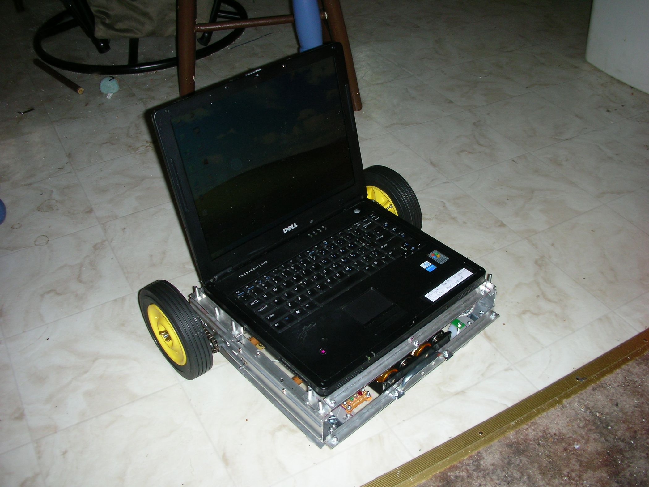 Connect Robotic Wheels to Your Old Laptop : 15 Steps - Instructables