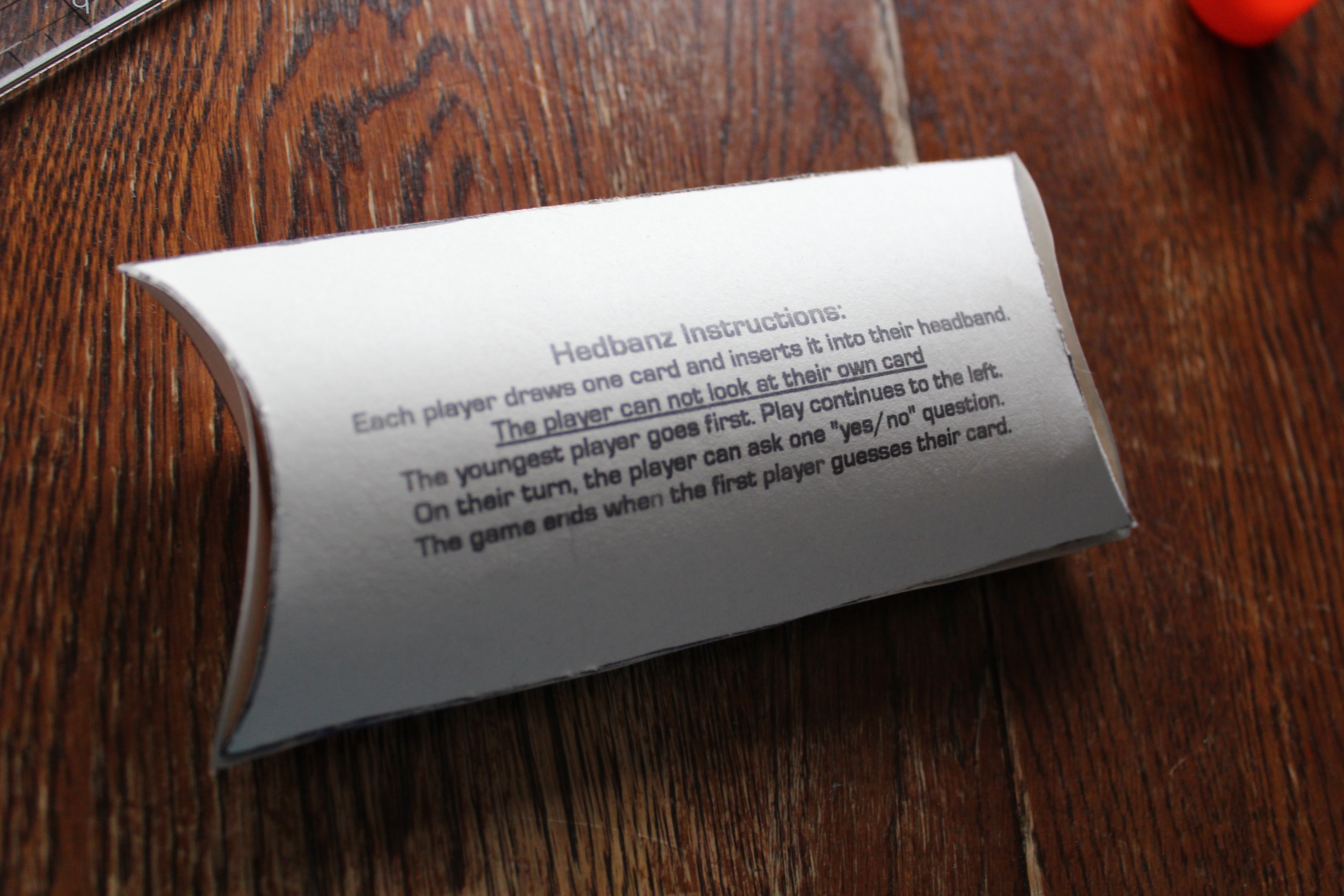 Homemade "Hedbanz" Game : 4 Steps - Instructables