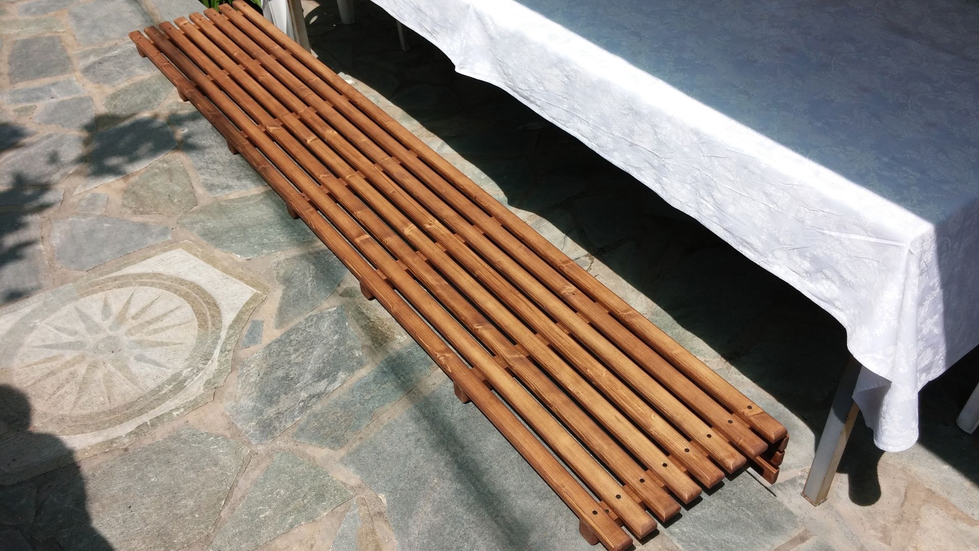 Outdoor Wooden Slat Bench Seat : 20 Steps (with Pictures) - Instructables