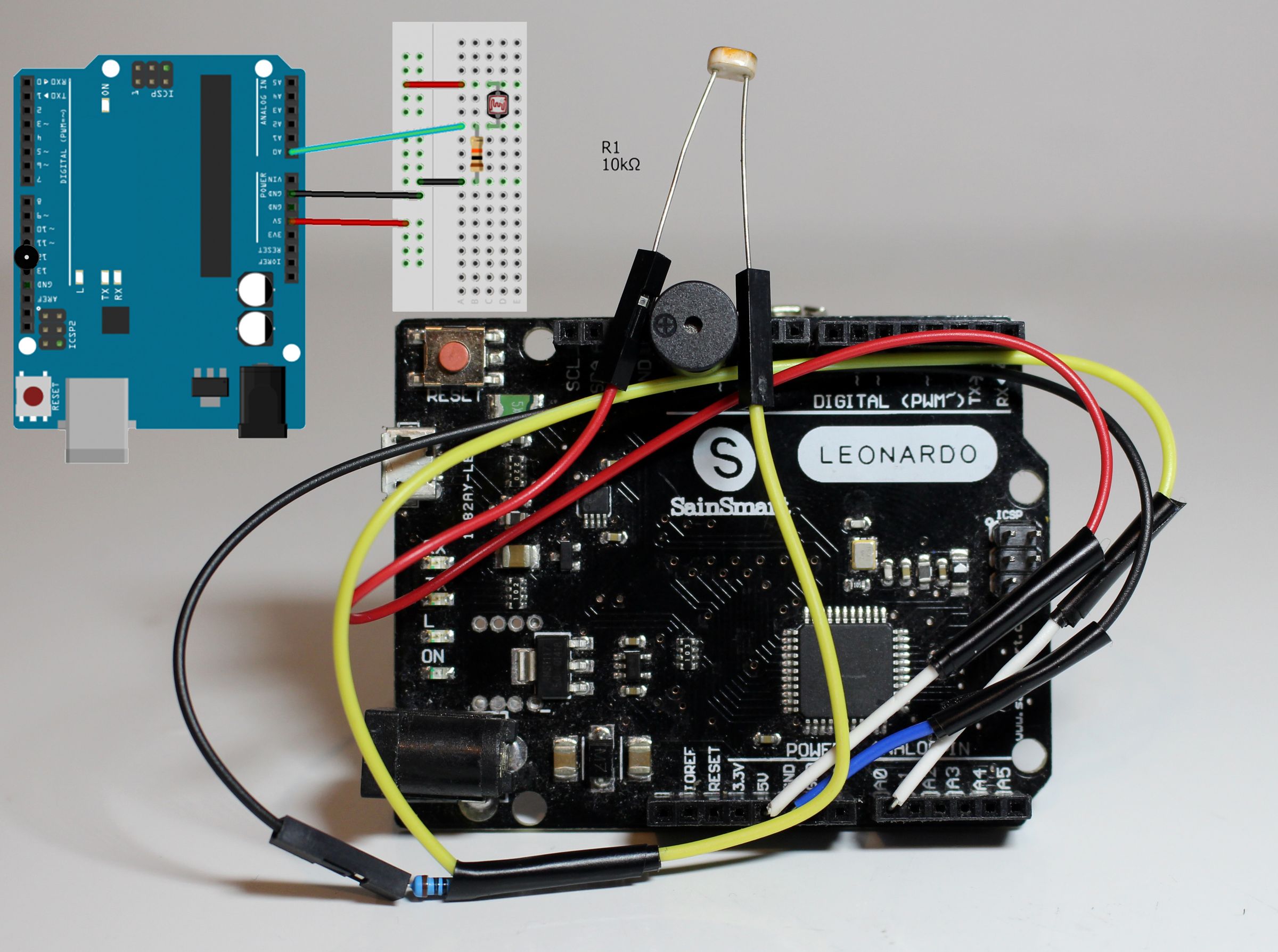 Arduino - Laser Tripwire Alarm System : 5 Steps (with Pictures ...