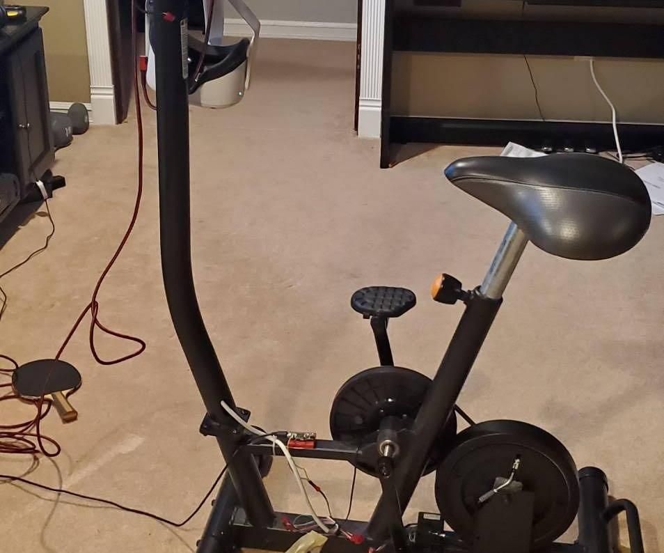 Transforming an Old Exercise Bike Into a Controller for a Game : 8 ...