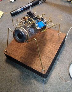 Circuit Sculpture Based on an EM34 Tuning Indicator Tube : 4 Steps ...