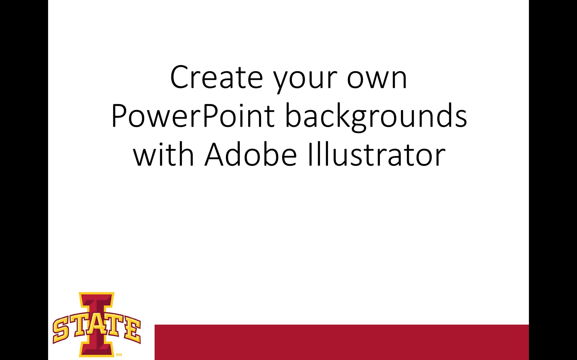 Microsoft PowerPoint Background Created on Adobe Illustrator : 6 Steps ...
