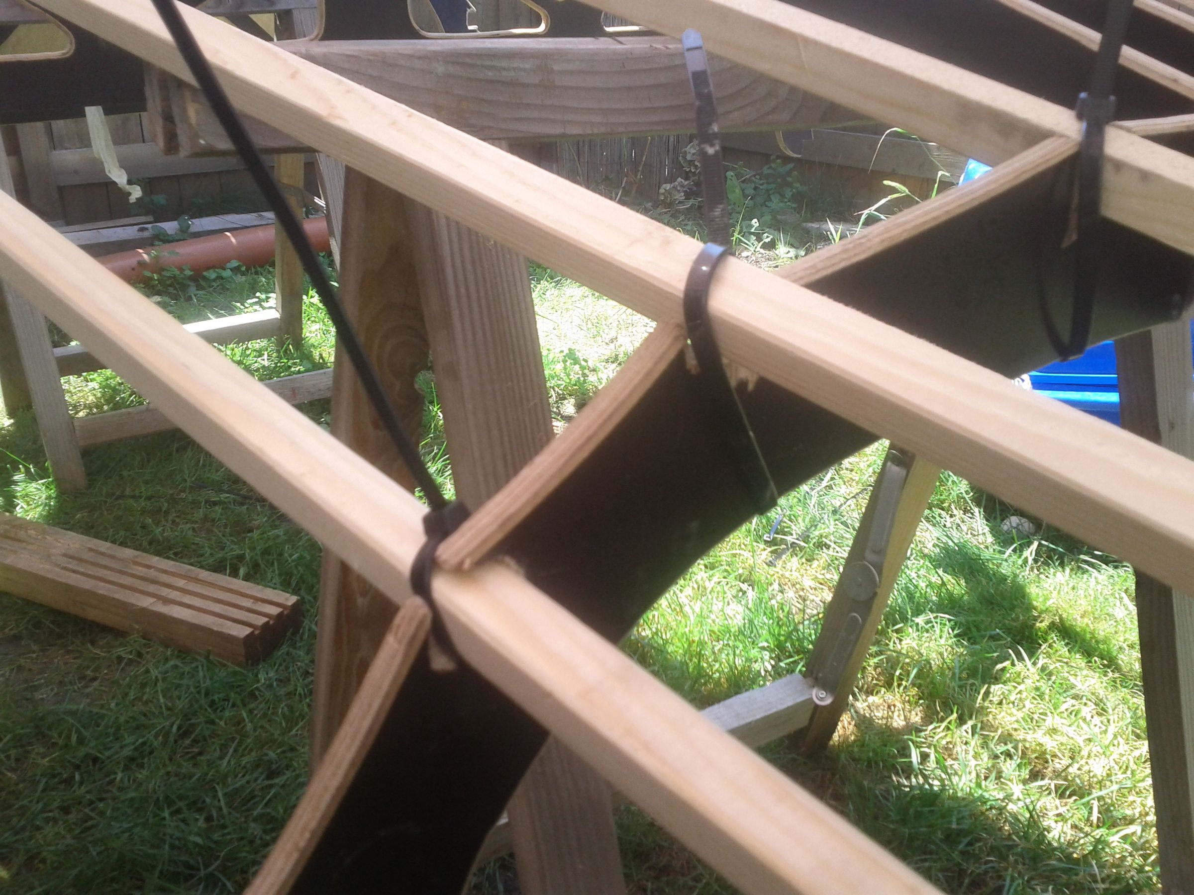 240cm Skin on Frame Sailing Pram With Mirage Drive : 7 Steps (with ...