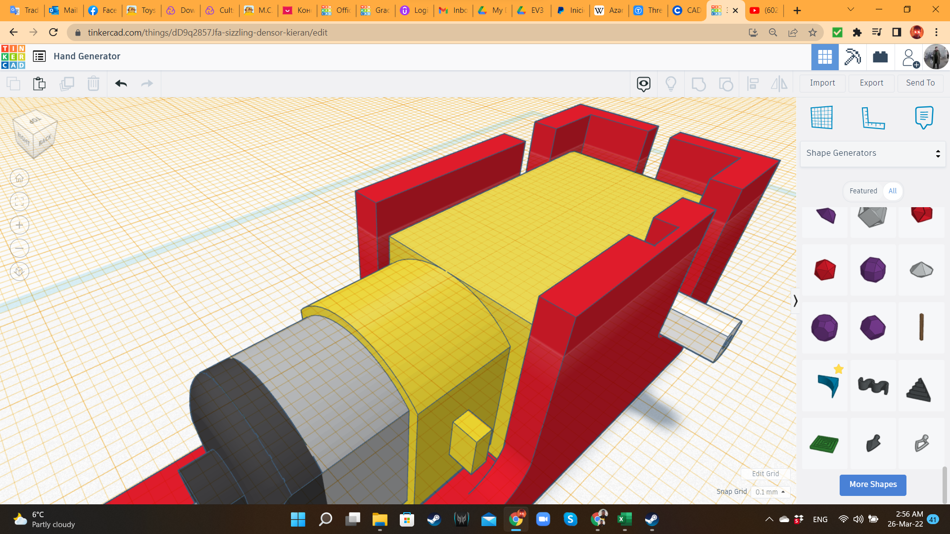 Tinkercad Robotics for School: Human-Powered Battle Beasts! : 30 Steps ...
