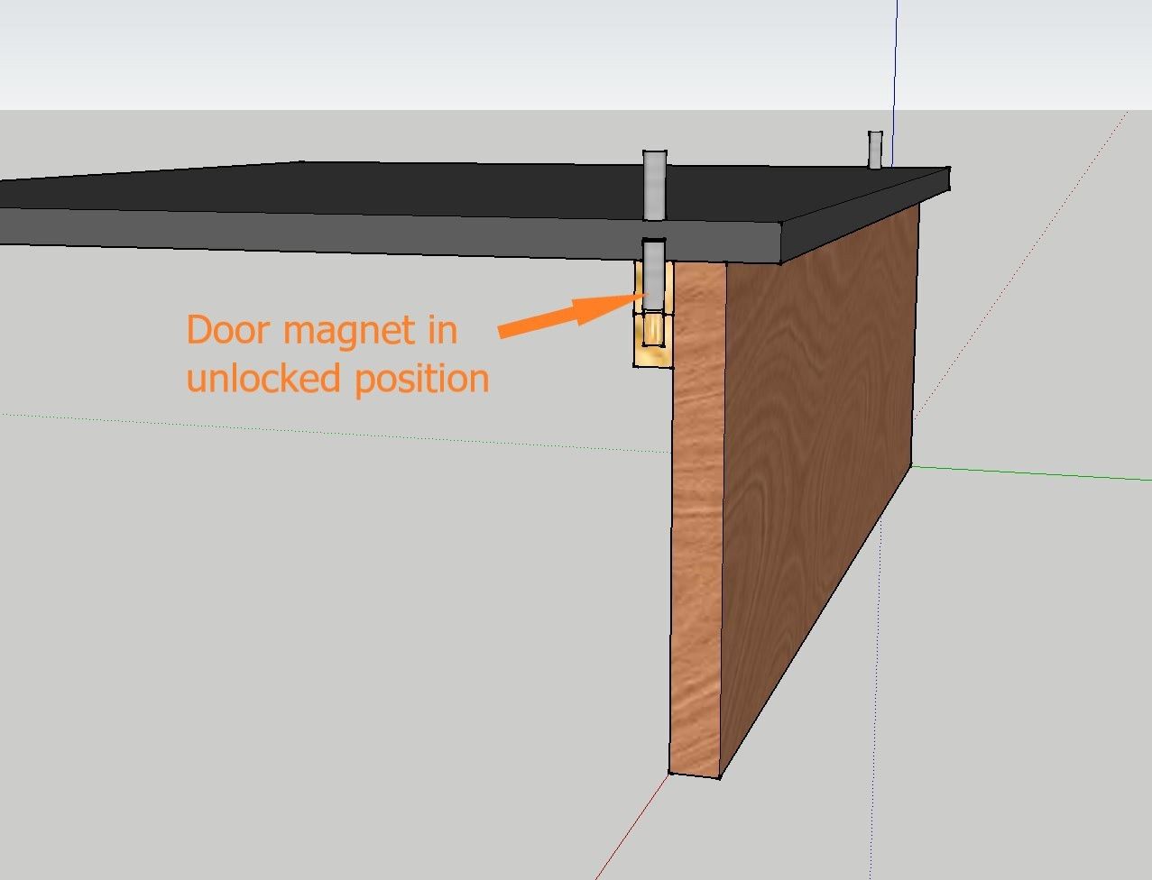 Secret Safe Compartment With Hidden Door and Magnetic Locks : 5 Steps ...