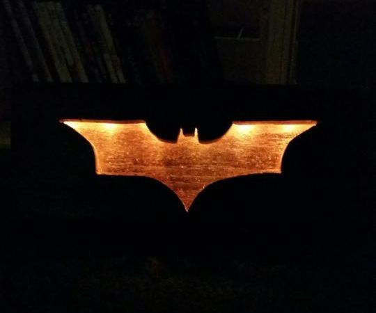 Batman Wall Light : 6 Steps - Instructables