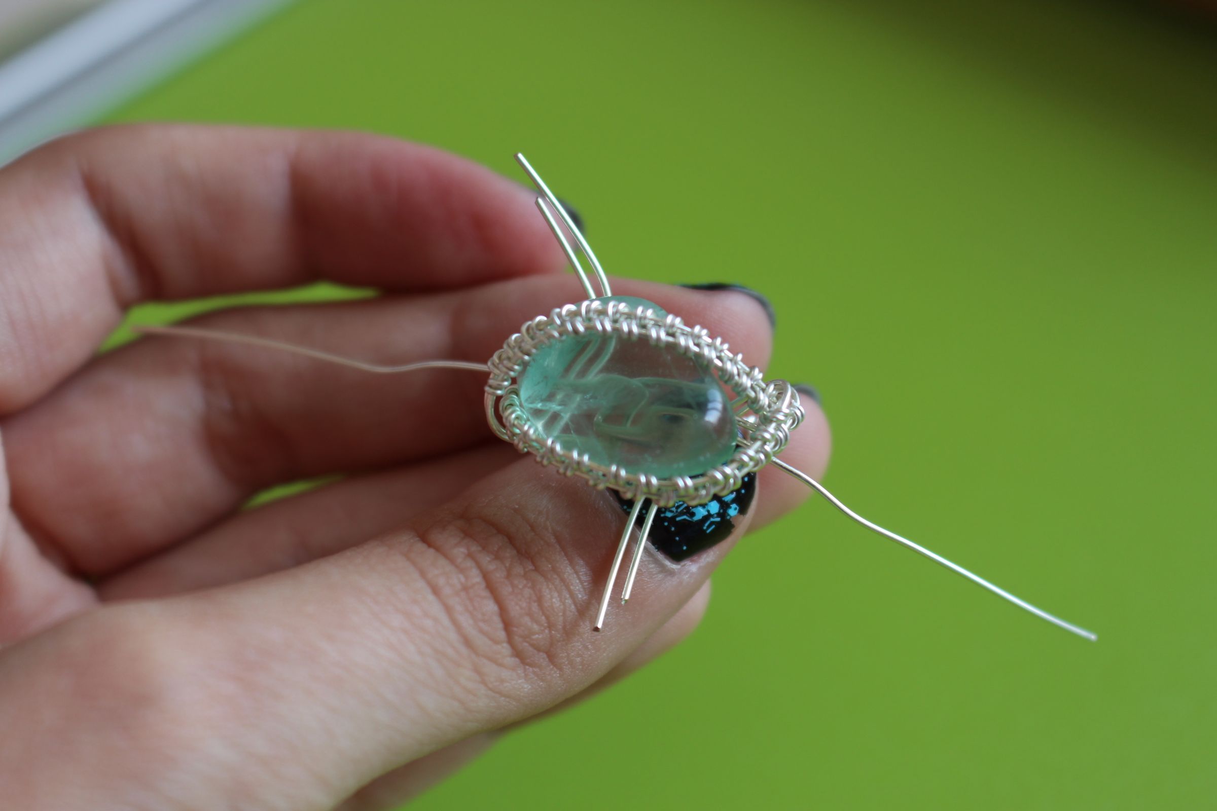 Wire Wrapped Stone Ring : 22 Steps (with Pictures) - Instructables