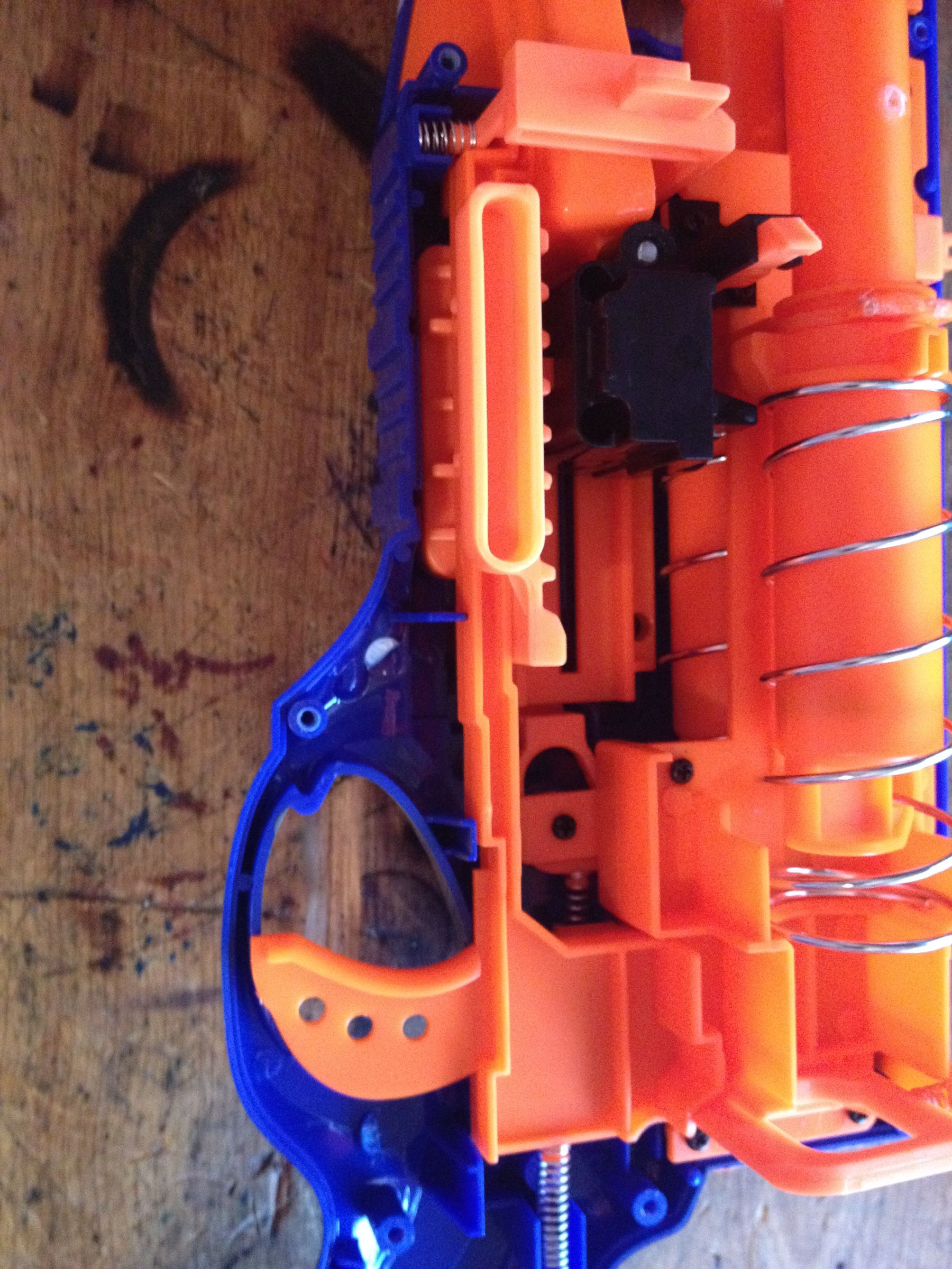 Nerf Barrel Break IX-2 Air Restrictor Removal & Power Mod : 11 Steps ...