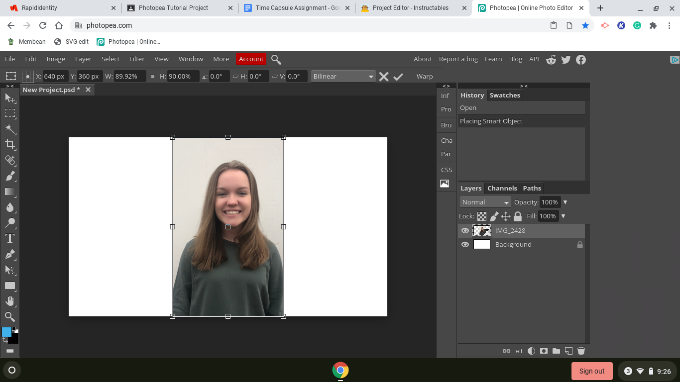 How to Edit the Background of Photos on Photopea : 5 Steps - Instructables