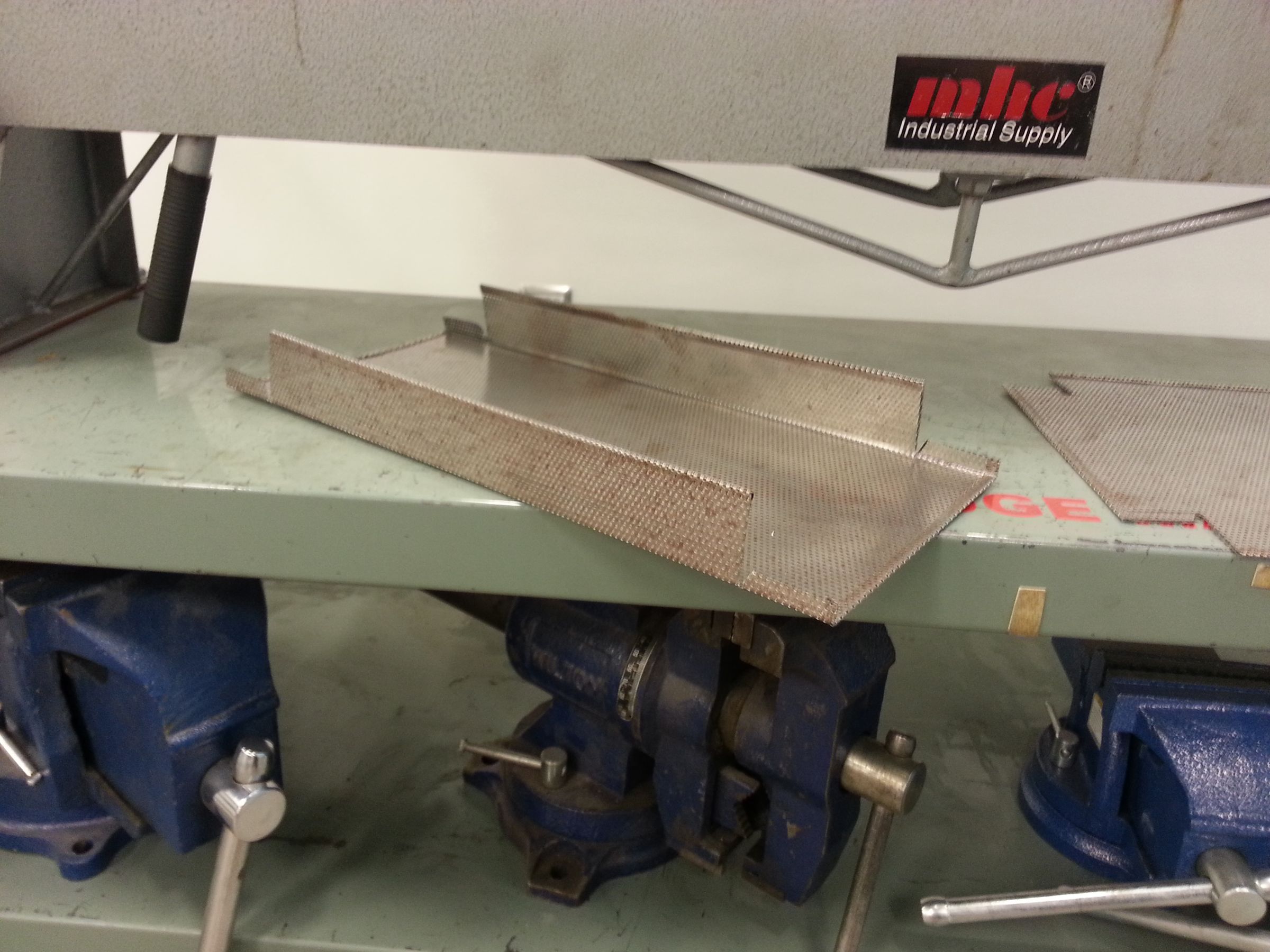 Perforated Sheet Metal Trays - Made @ TechShop : 4 Steps - Instructables