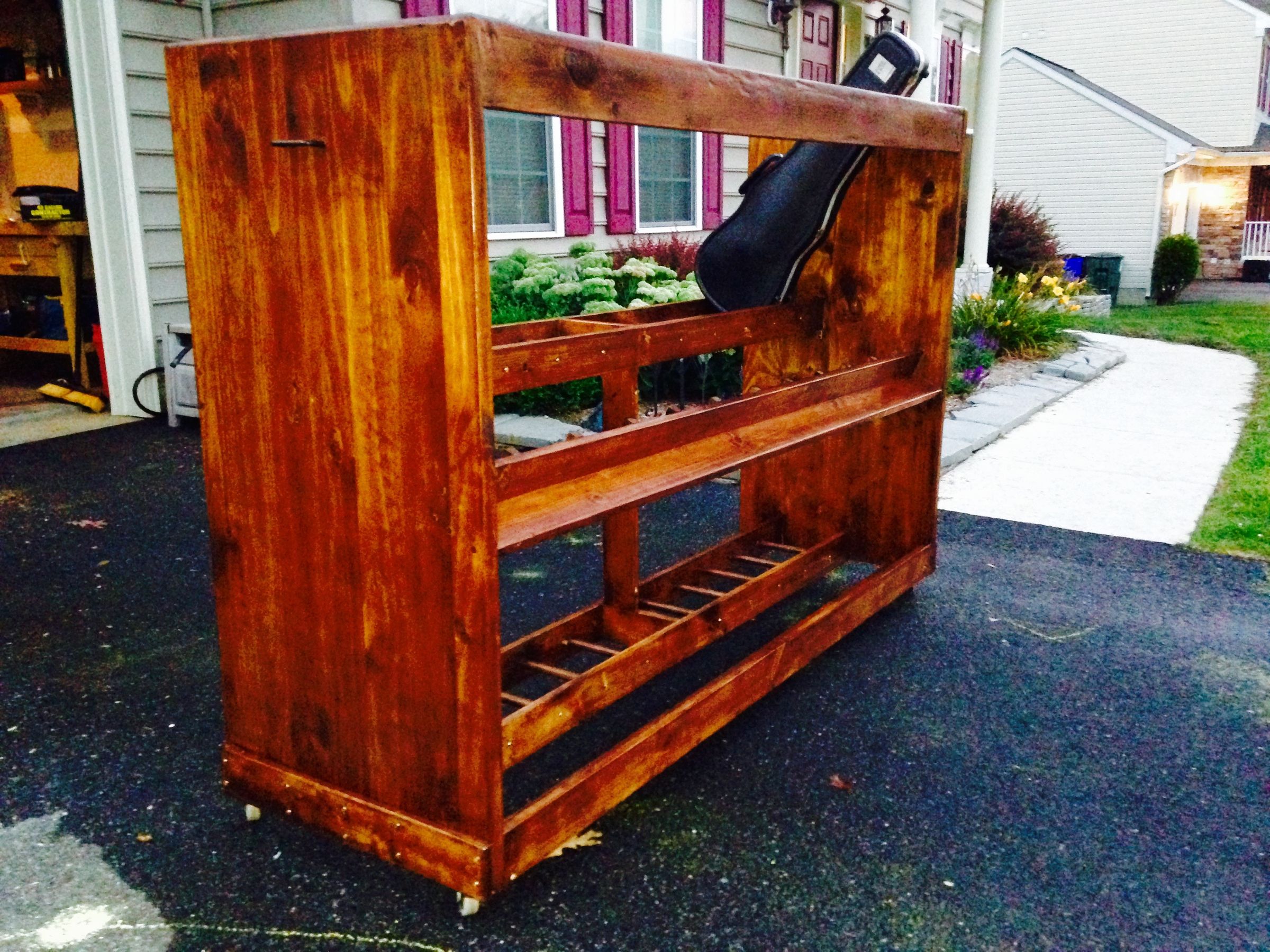 Viola & Violin Rack for Middle School Orchestra : 7 Steps (with ...