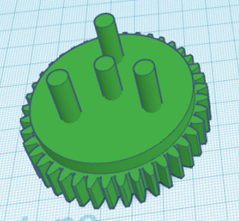 Simple Gear Mechanism (Move Things) : 23 Steps (with Pictures ...