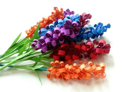 DIY Swirly Paper Flowers : 7 Steps (with Pictures) - Instructables