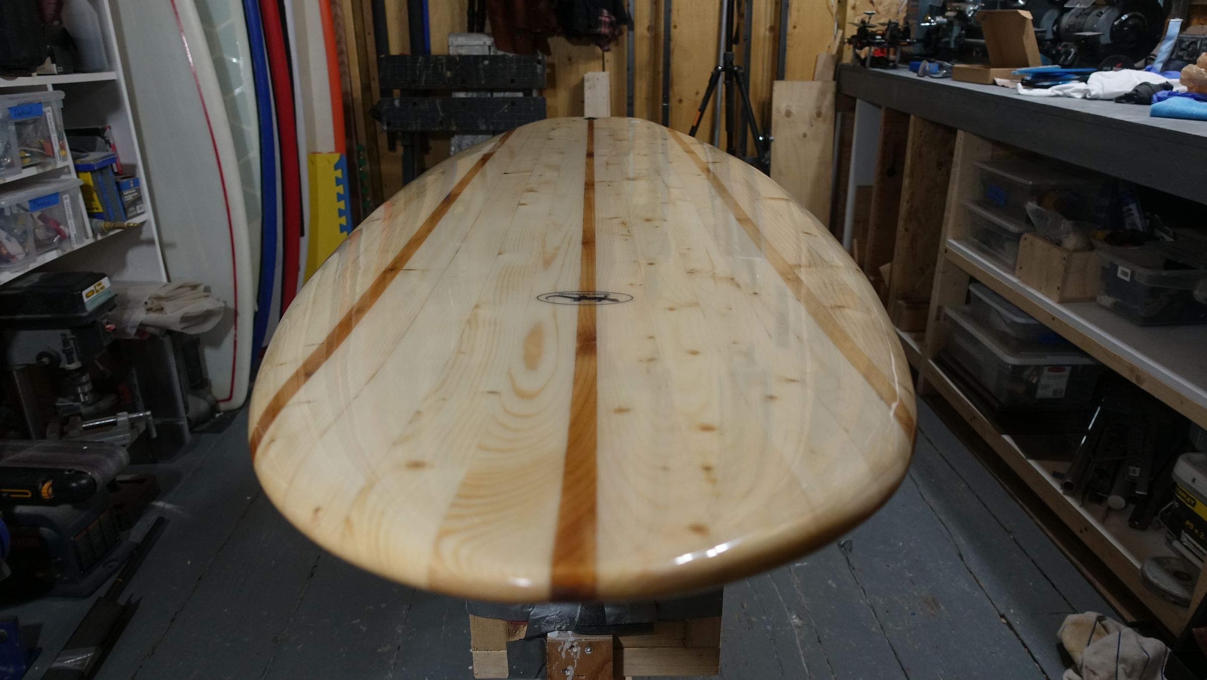 How to Make a Chambered Wooden Surfboard : 18 Steps (with Pictures ...