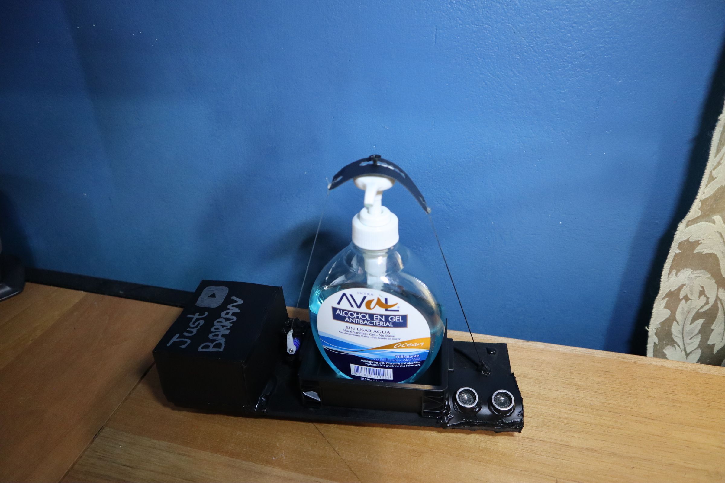 DIY Easy Non-Contact Automatic Hand Sanitizer Dispenser or Automatic ...