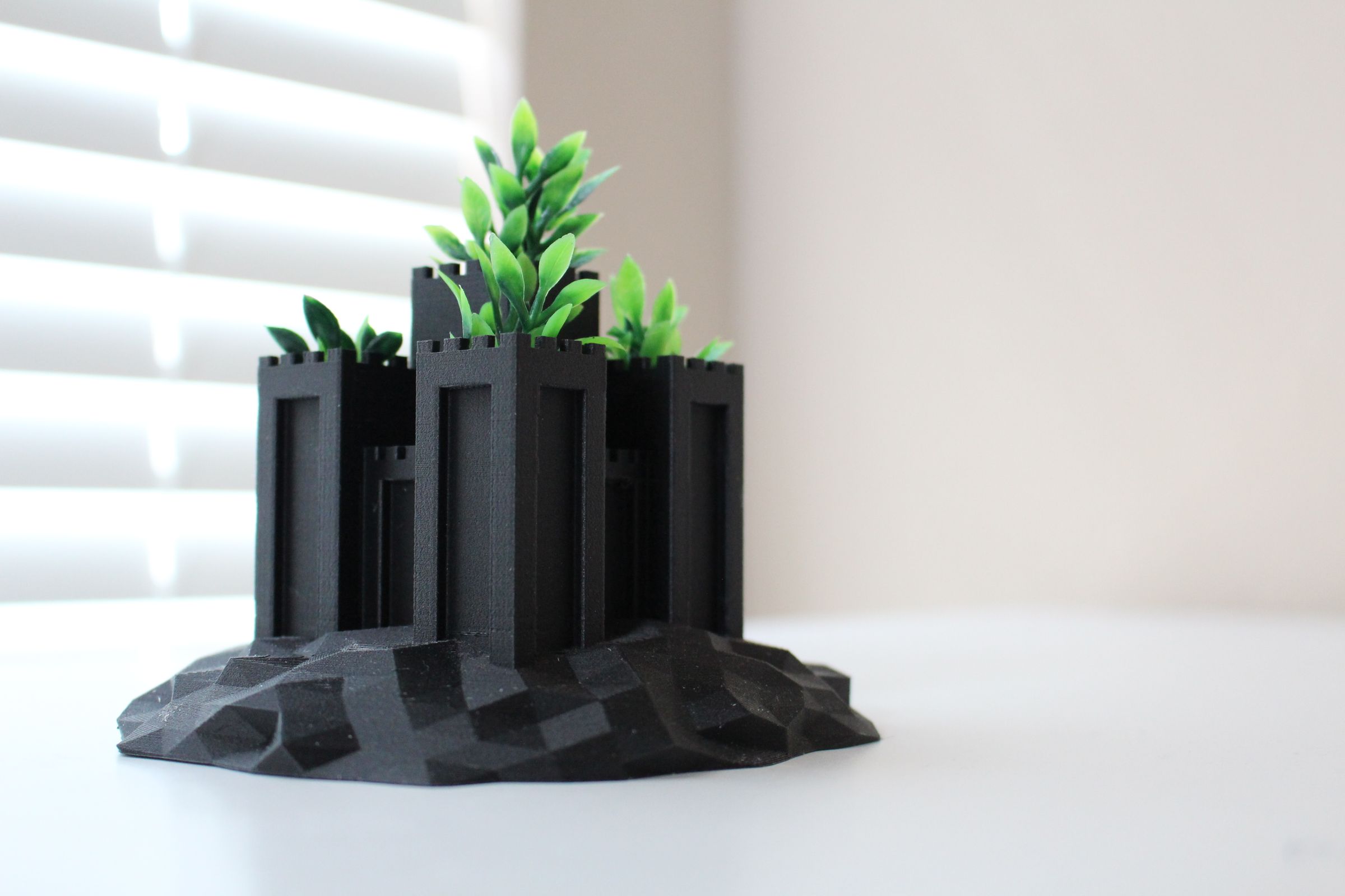 3D Printed Castle Planter (TinkerCAD) : 8 Steps (with Pictures ...