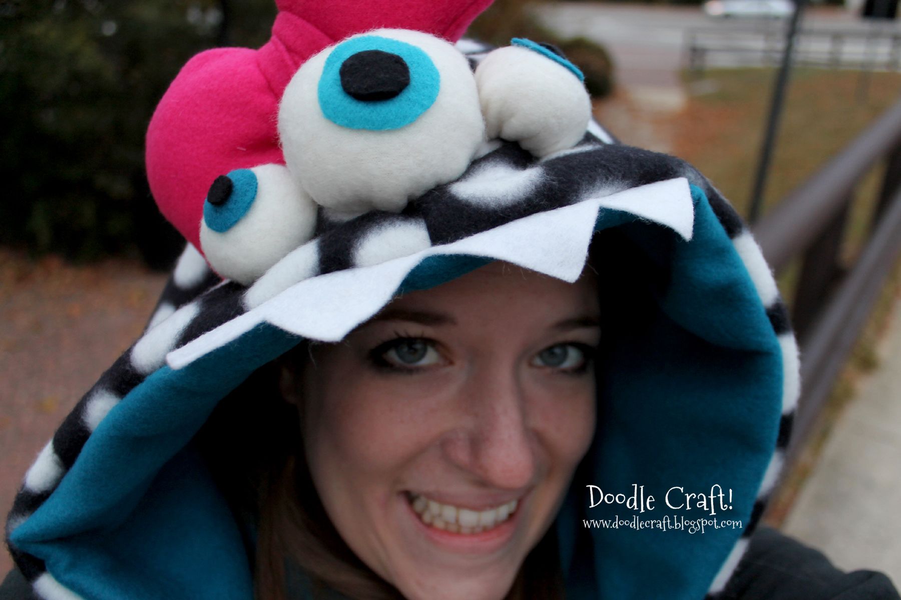 Monster Hoods! Keep Warm and Look AWESOME in Cold Weather! : 17 Steps ...