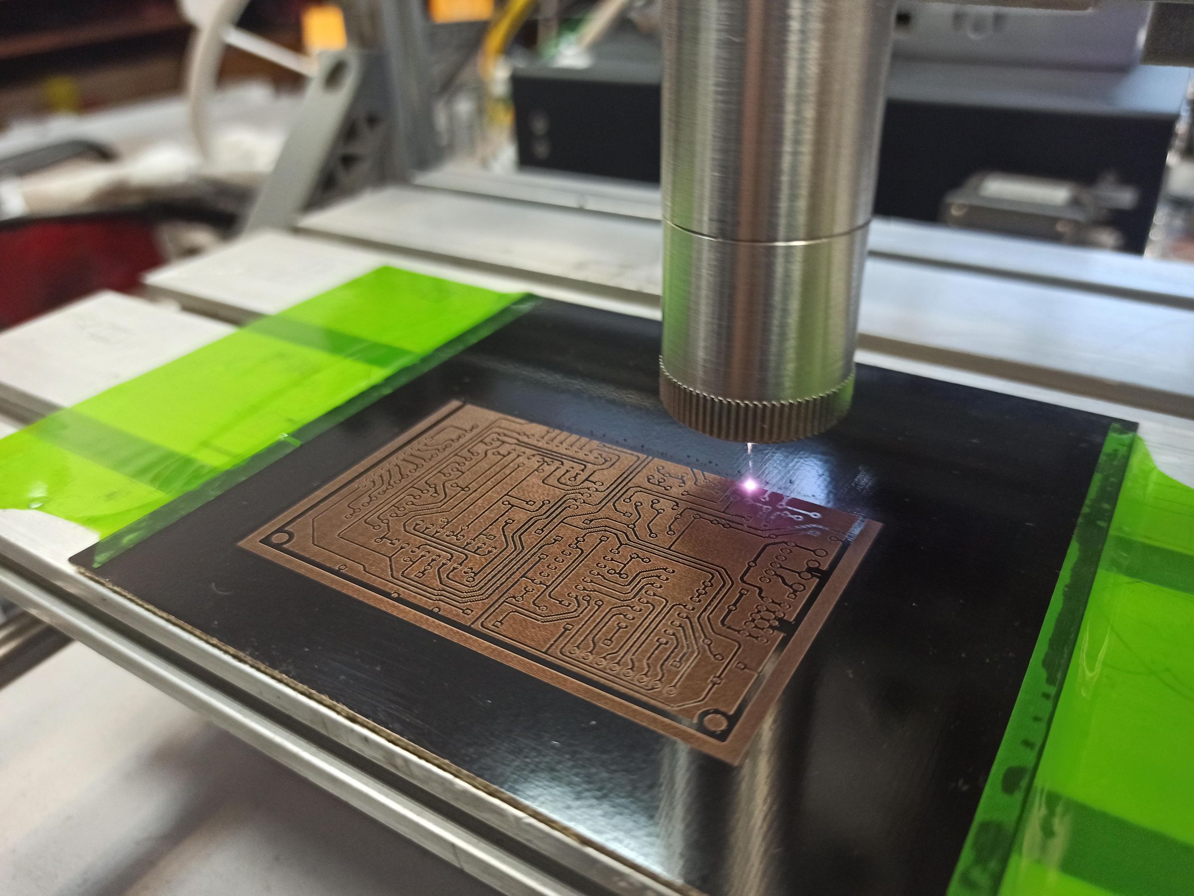 Experiment on Engraving Conductive Tracks on a Copper Foil Coated ...