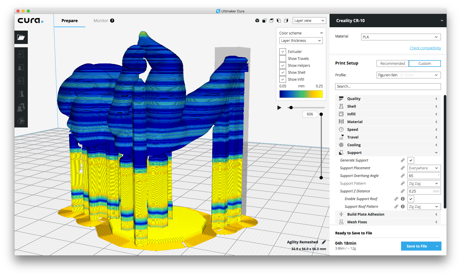 How to Add Manual Support in Cura : 3 Steps (with Pictures) - Instructables