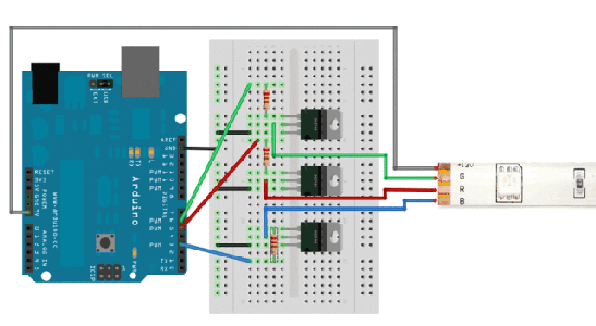 ARDUINO CONTROLLED 12v RGB LED STRIP - Instructables