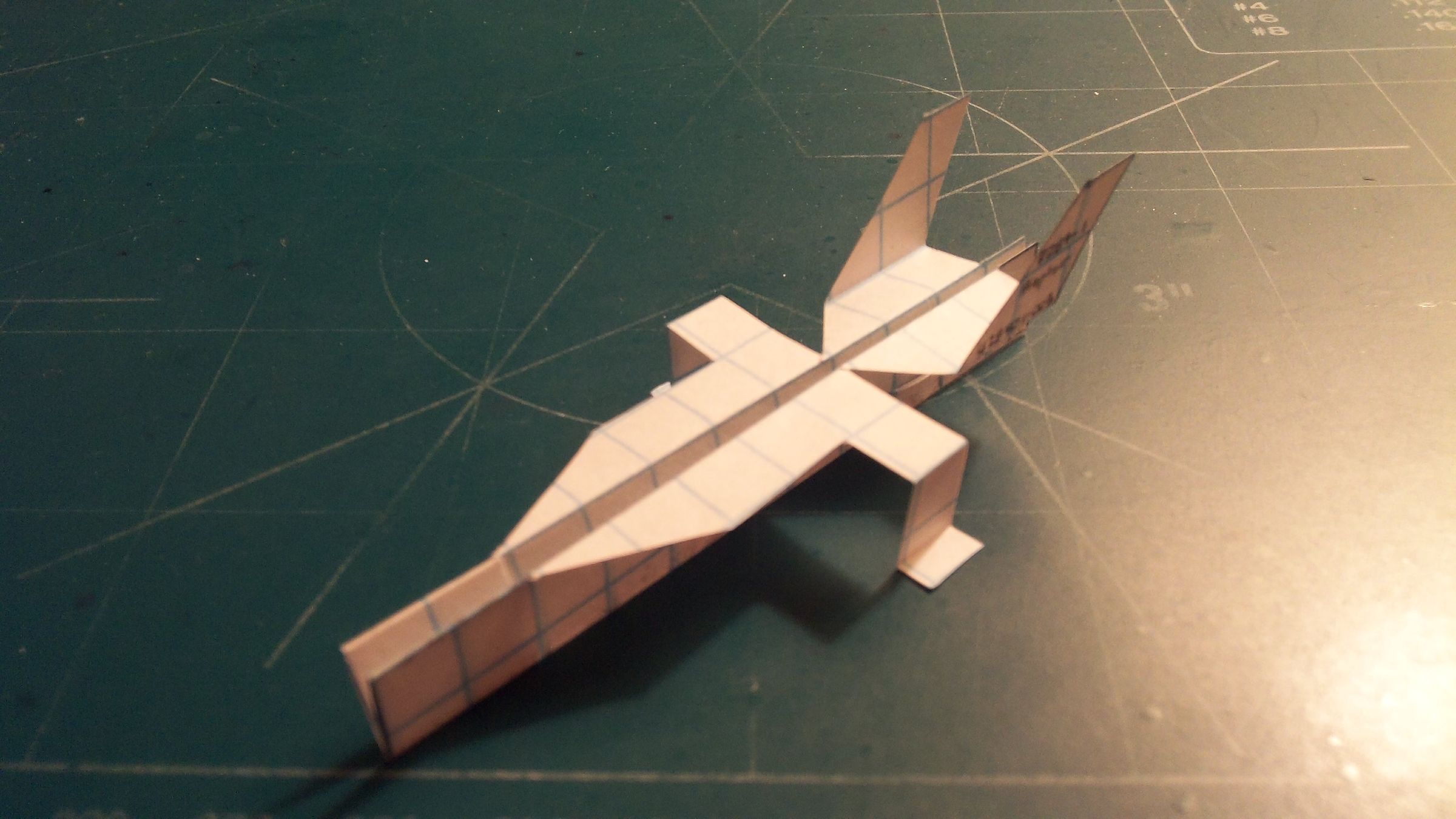 How to Make the Raptor Paper Airplane : 5 Steps - Instructables