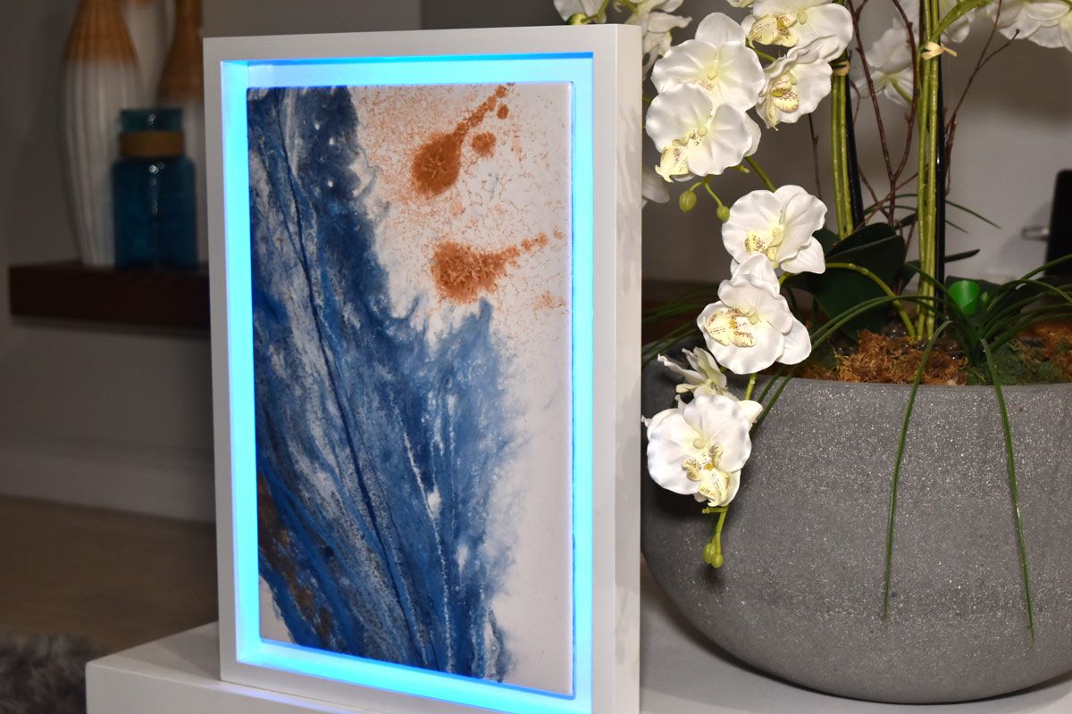 Epoxy Resin Wall Art With LEDs : 8 Steps (with Pictures) - Instructables