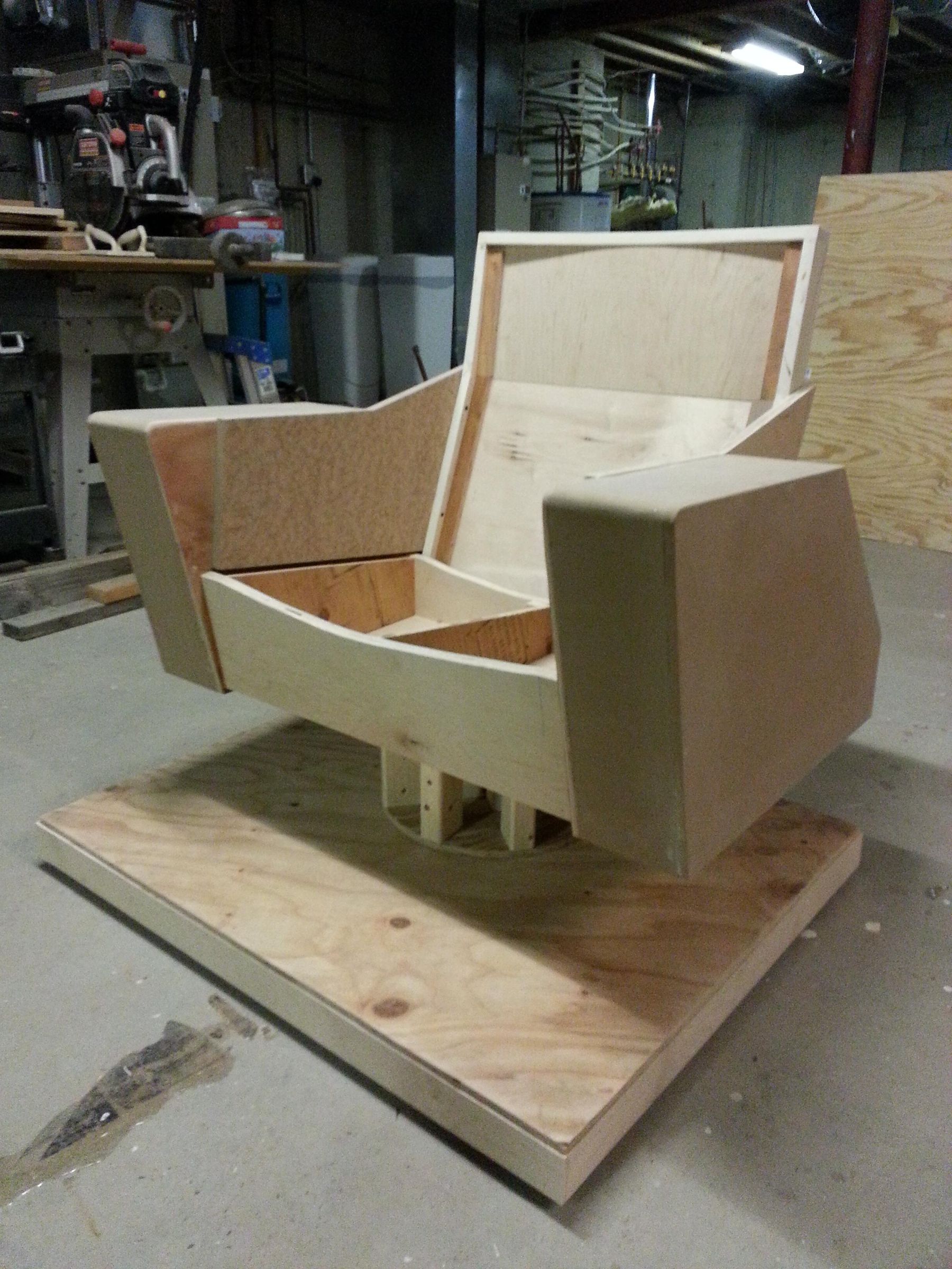 Captain Kirks Star Trek Chair With Sound : 7 Steps (with Pictures ...
