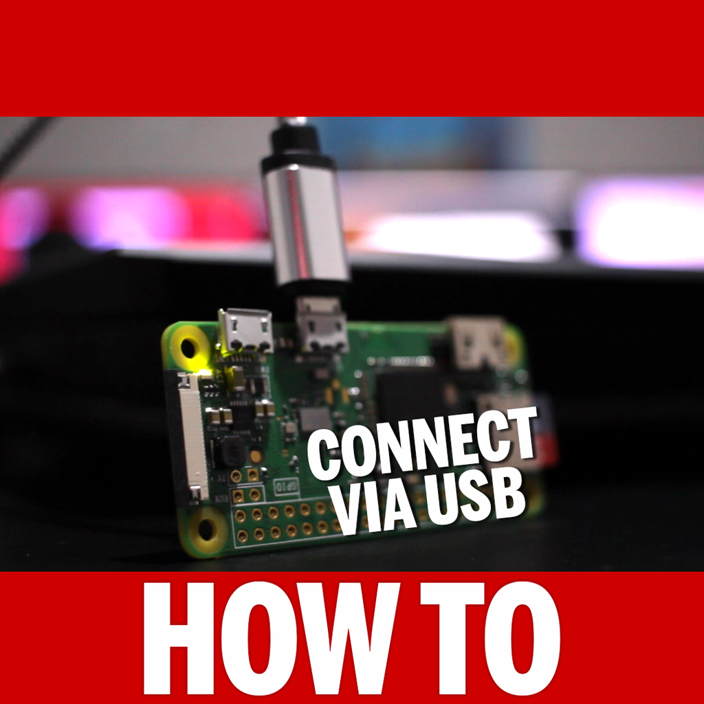 Connect To A Raspberry Pi Zero W Via Usb No Mini Hdmi Cable Needed 4 Steps With Pictures