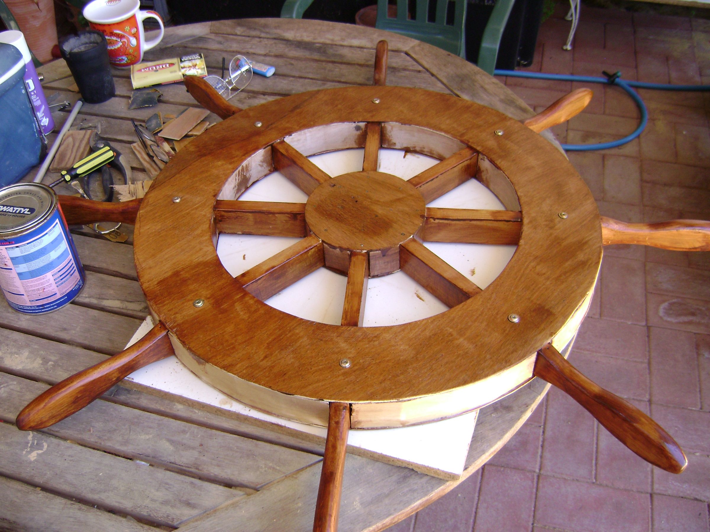 Ship's Helm : 20 Steps (with Pictures) - Instructables