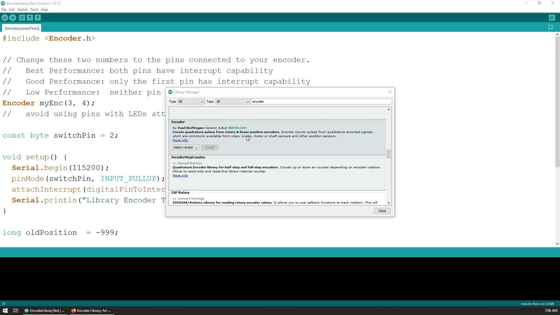 How To Use Rotary Encoders And Interrupts With Your Arduino Projects 7 Steps Instructables