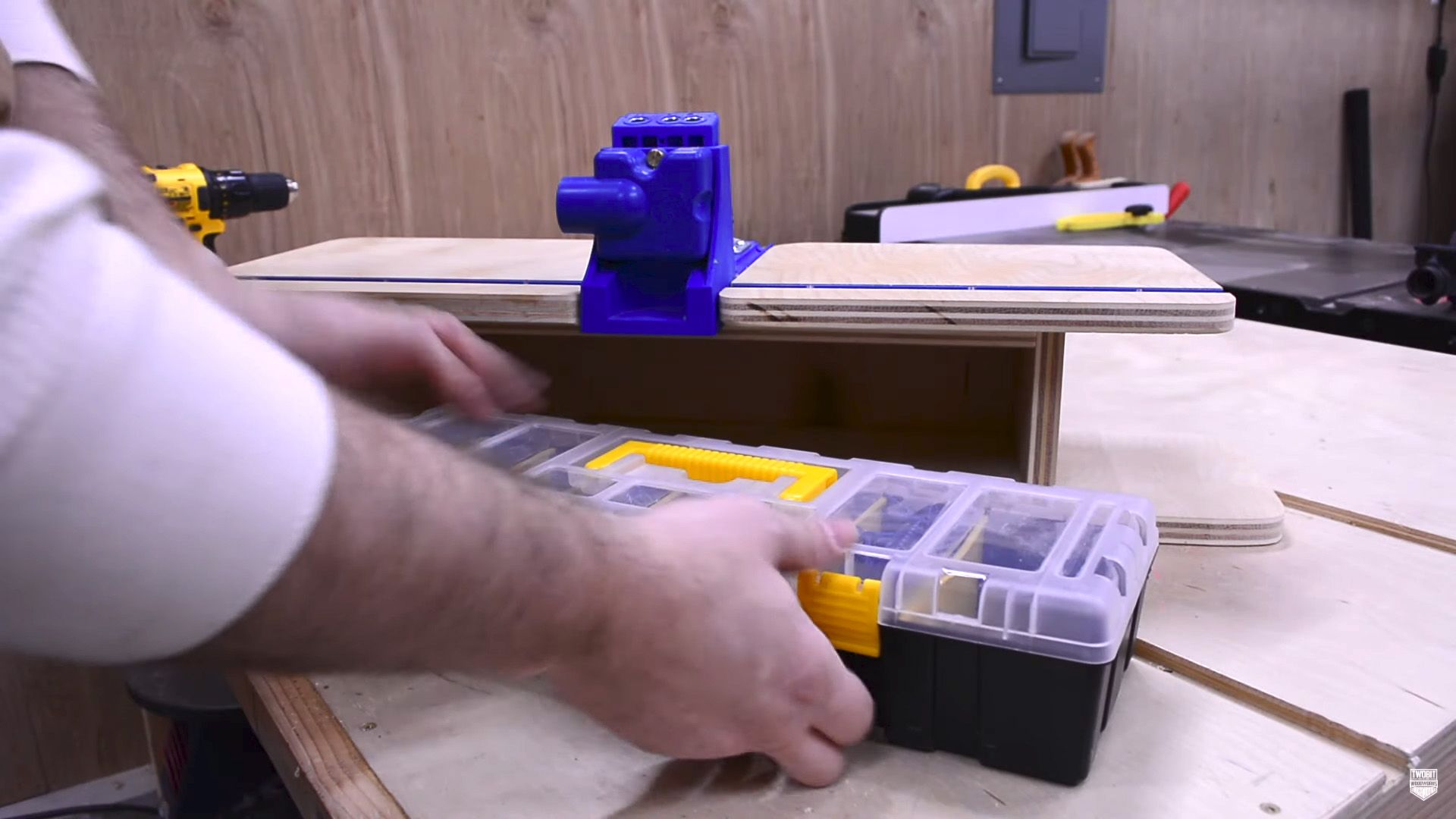 How to Build a Pocket Hole Workstation | DIY Woodworking Shop Project ...