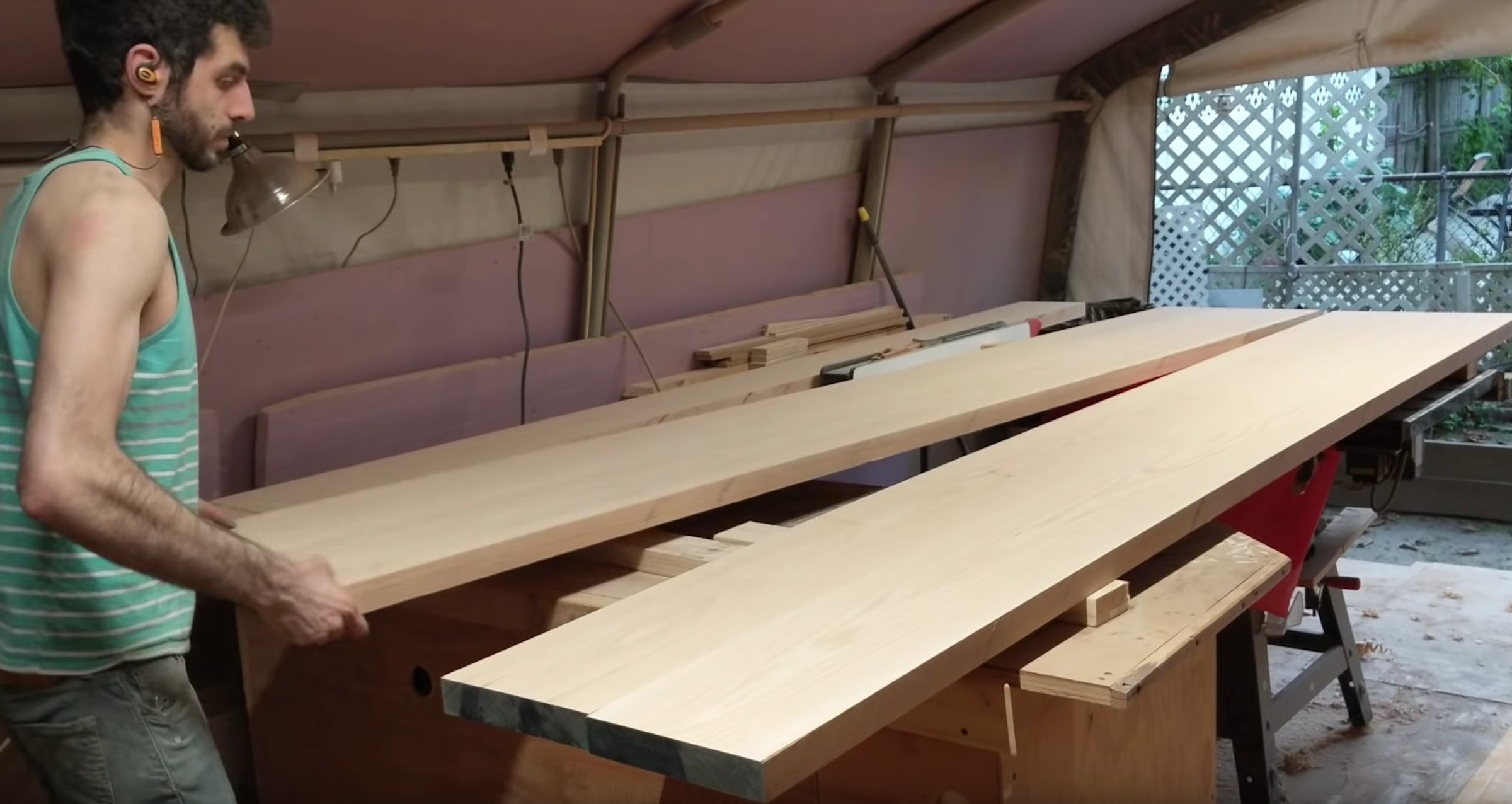 Make a Conference Table & How to Cut Breadboard Ends : 16 Steps (with ...