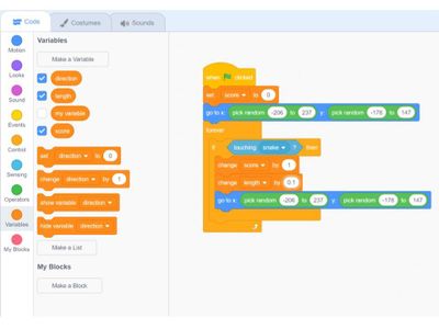 How to Code a Snake Game on Scratch : 15 Steps (with Pictures ...