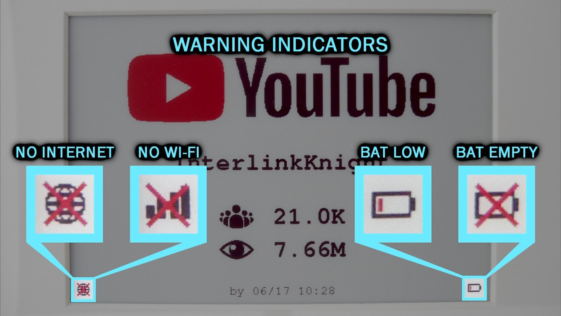 YouTube Subscriber Counter : 20 Steps (with Pictures) - Instructables
