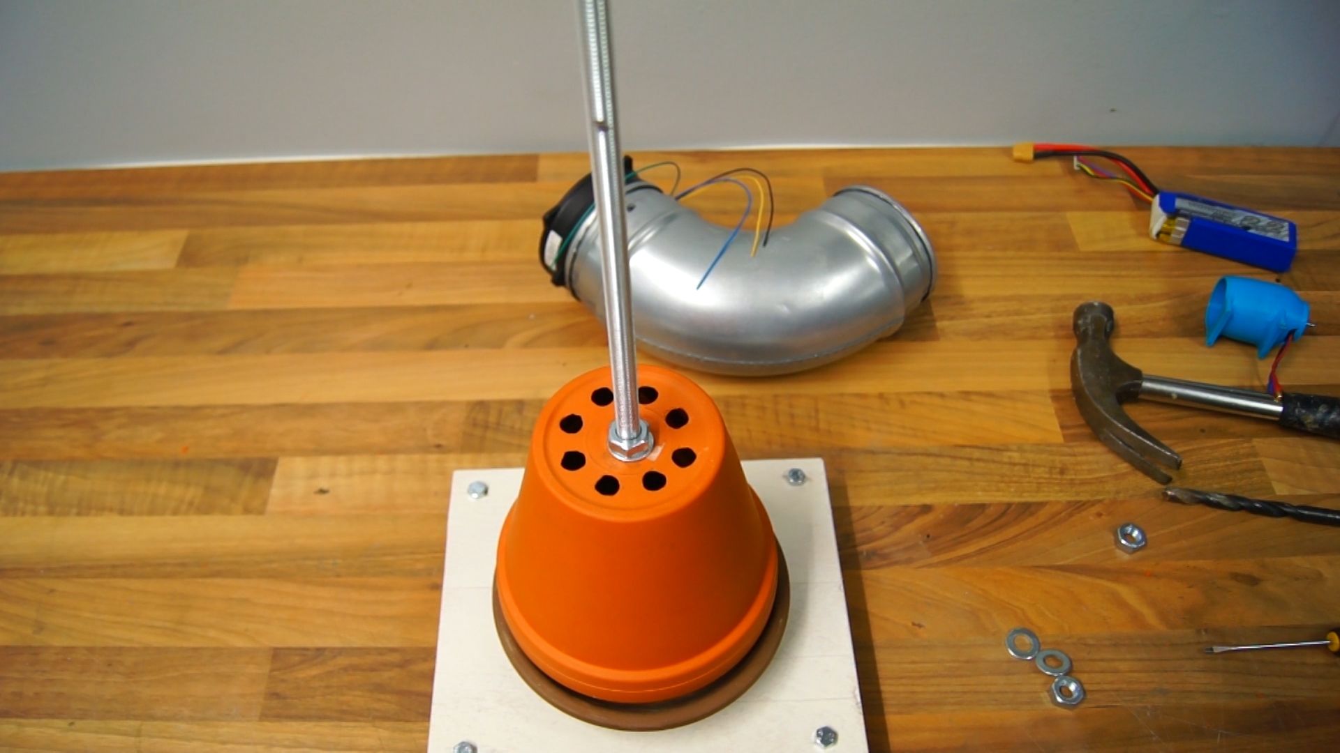 Clay Pot Heater With Fan - Powered by Candles (DIY) : 7 Steps (with ...