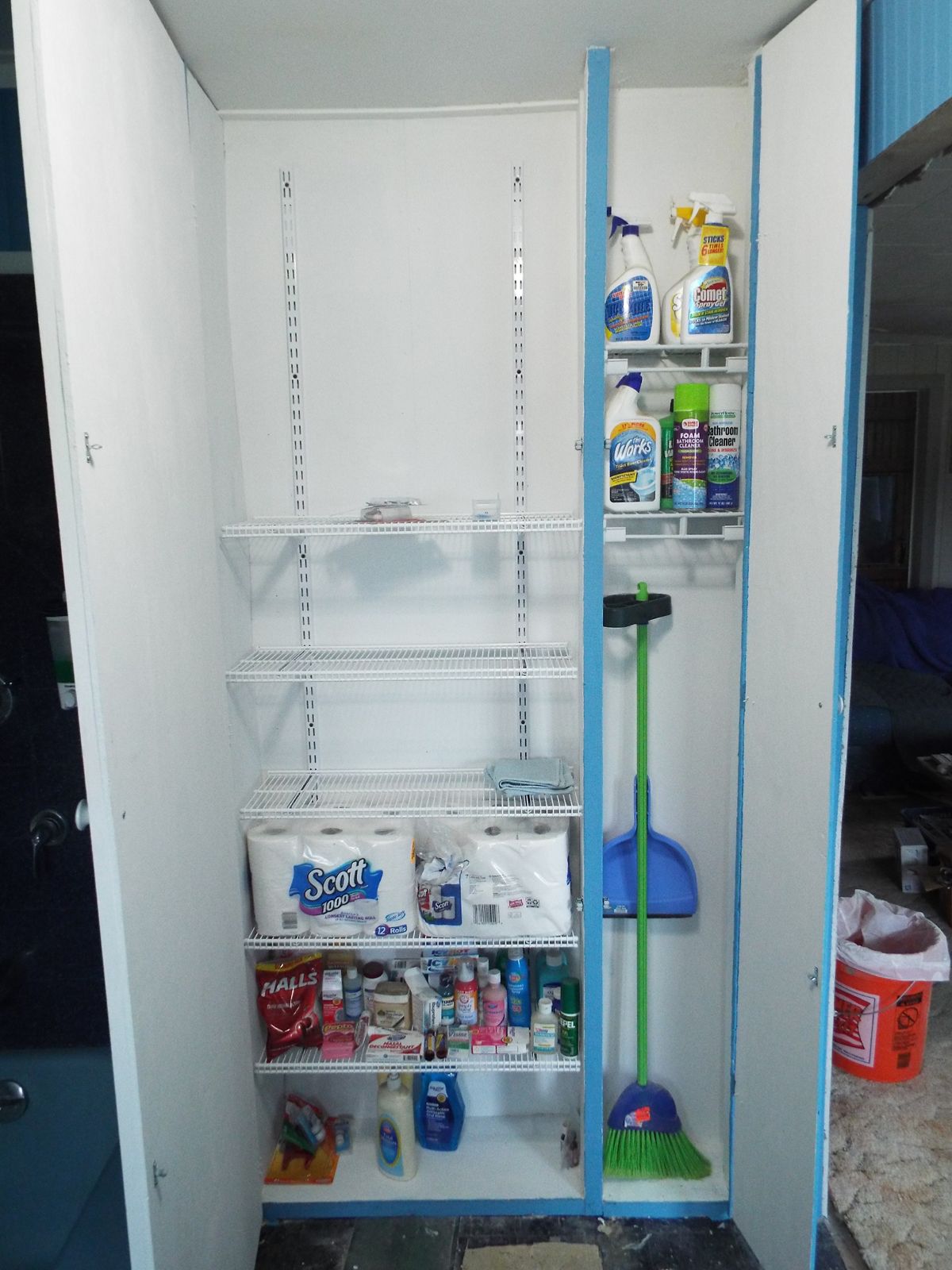 Bathroom Linen & Broom Closet From Wasted Space : 11 Steps (with ...