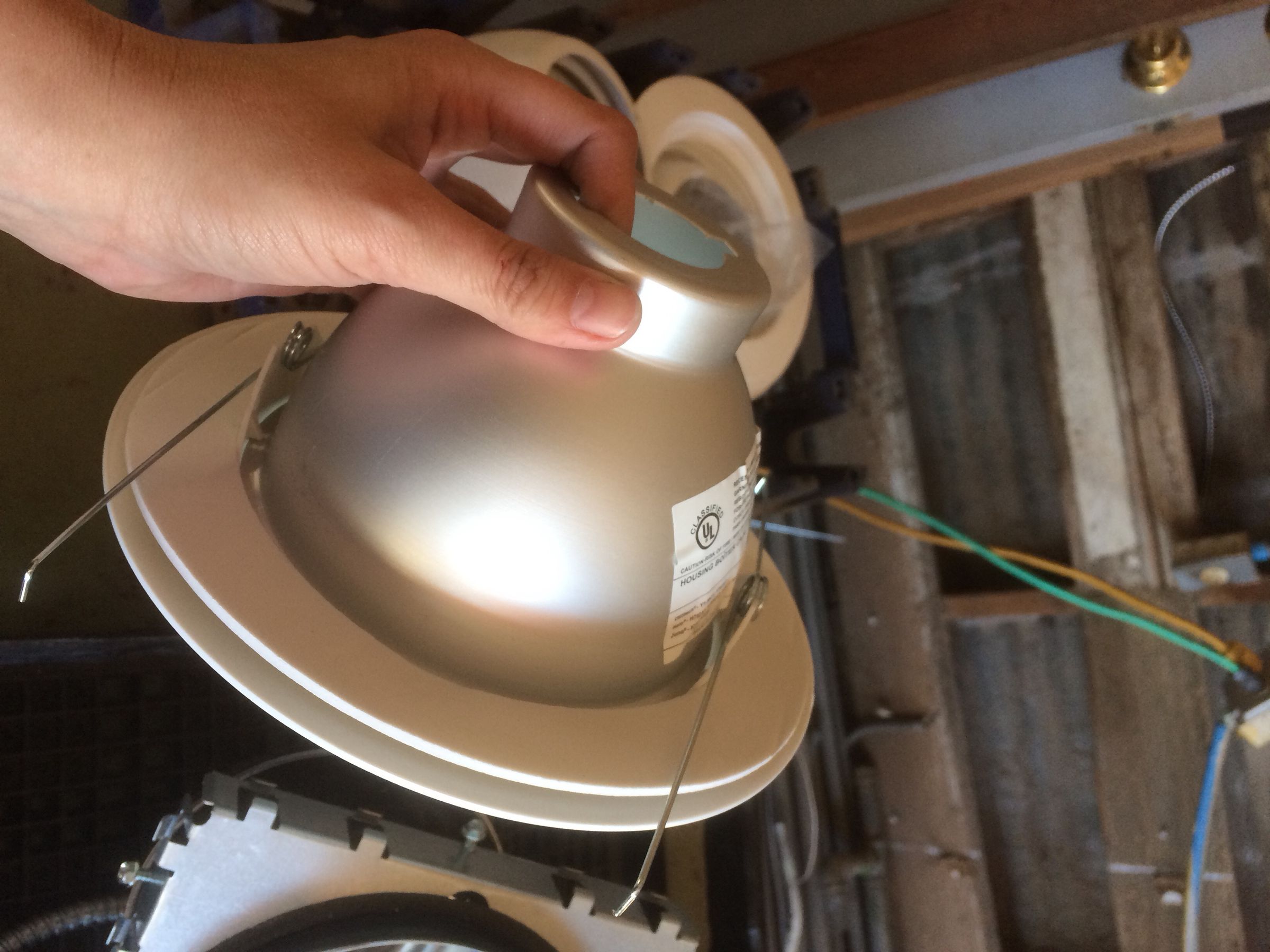 How to Install Trim in Recessed Lighting. : 8 Steps (with Pictures ...