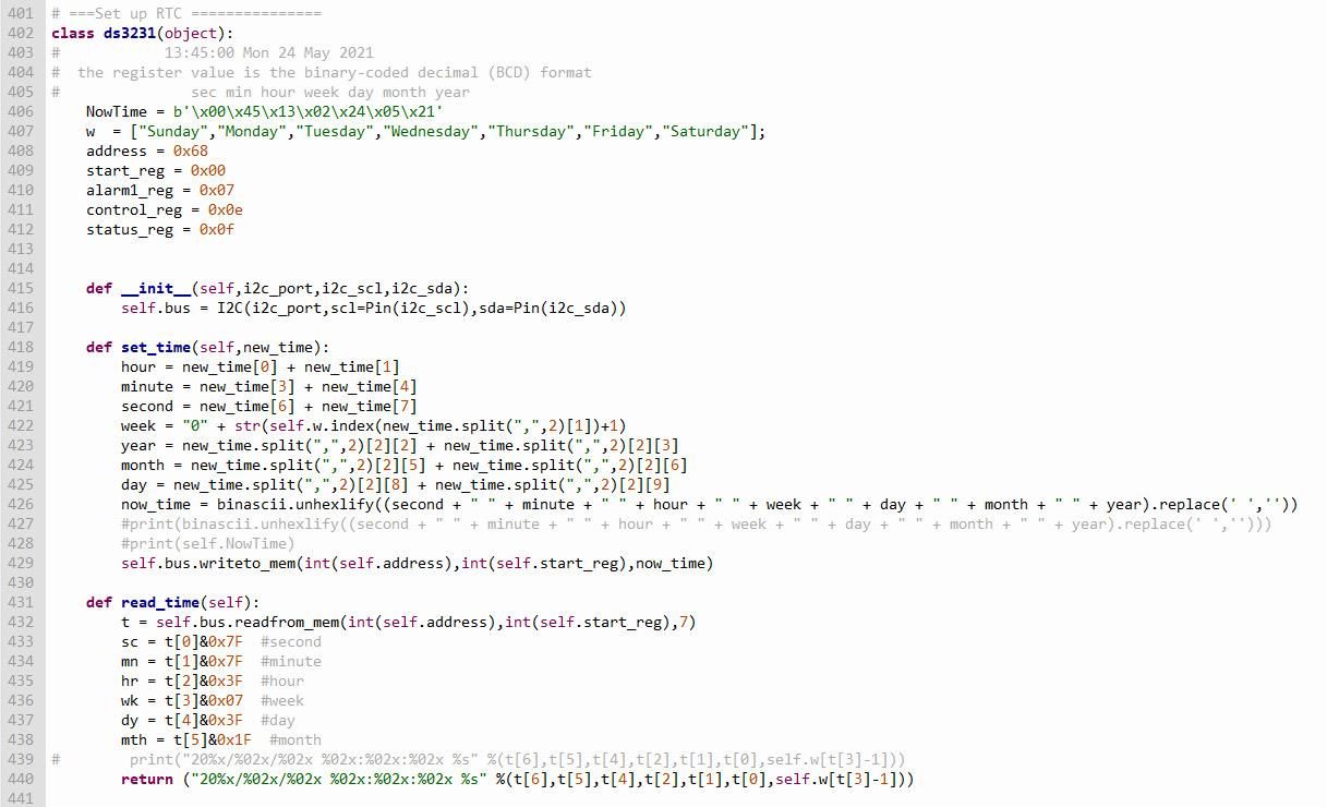 Pi Pico Real Time Clock DS3231 - Workout : 10 Steps - Instructables