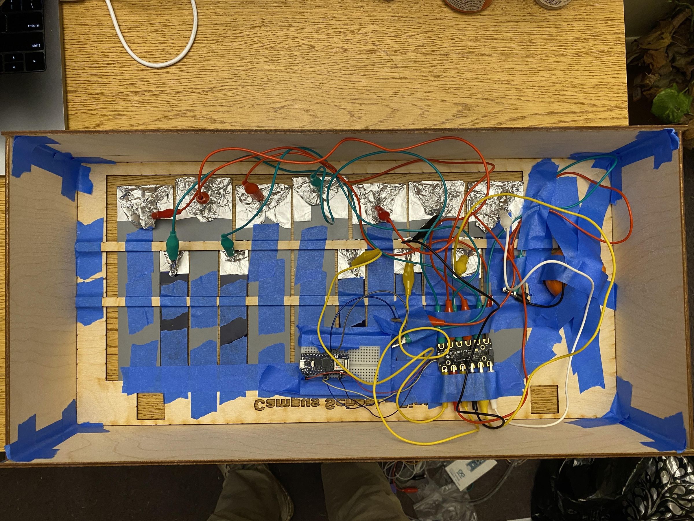 Piano for Campus School Project With Arduino Nano RP2040 + MPR121 : 4 ...