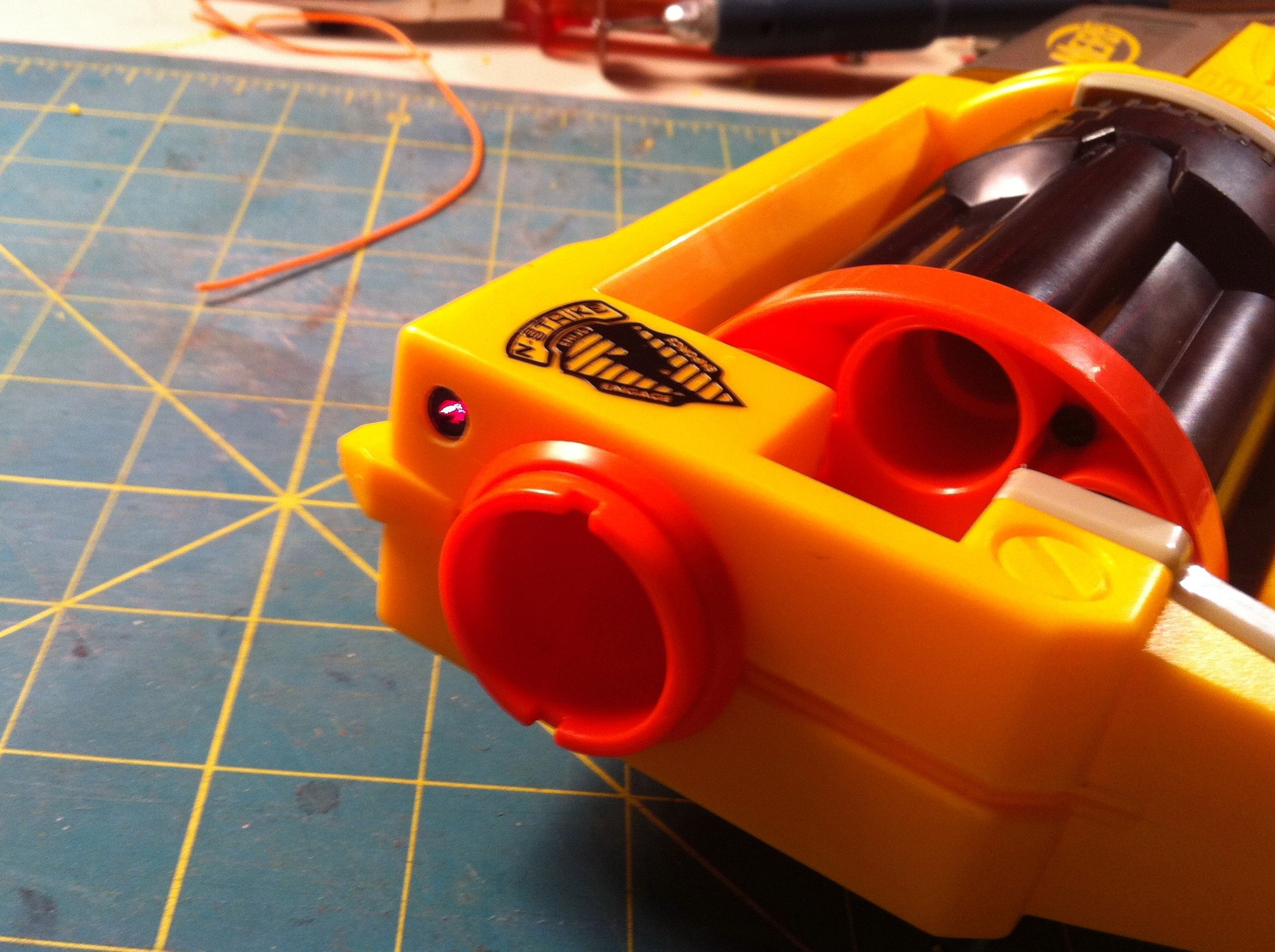 Nerf Maverick Video Modification Guide : 7 Steps (with Pictures ...
