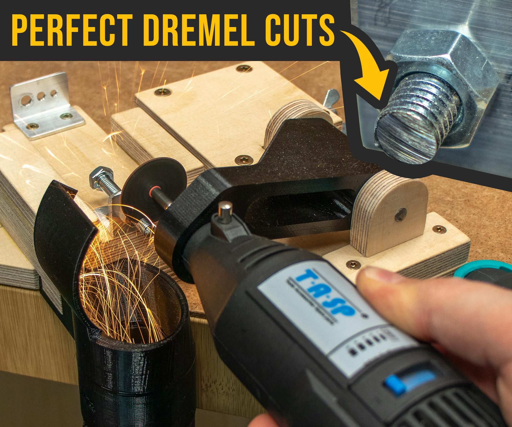 Make PERFECT CUTS With This DIY Dremel Cutting Station : 15 Steps (with ...