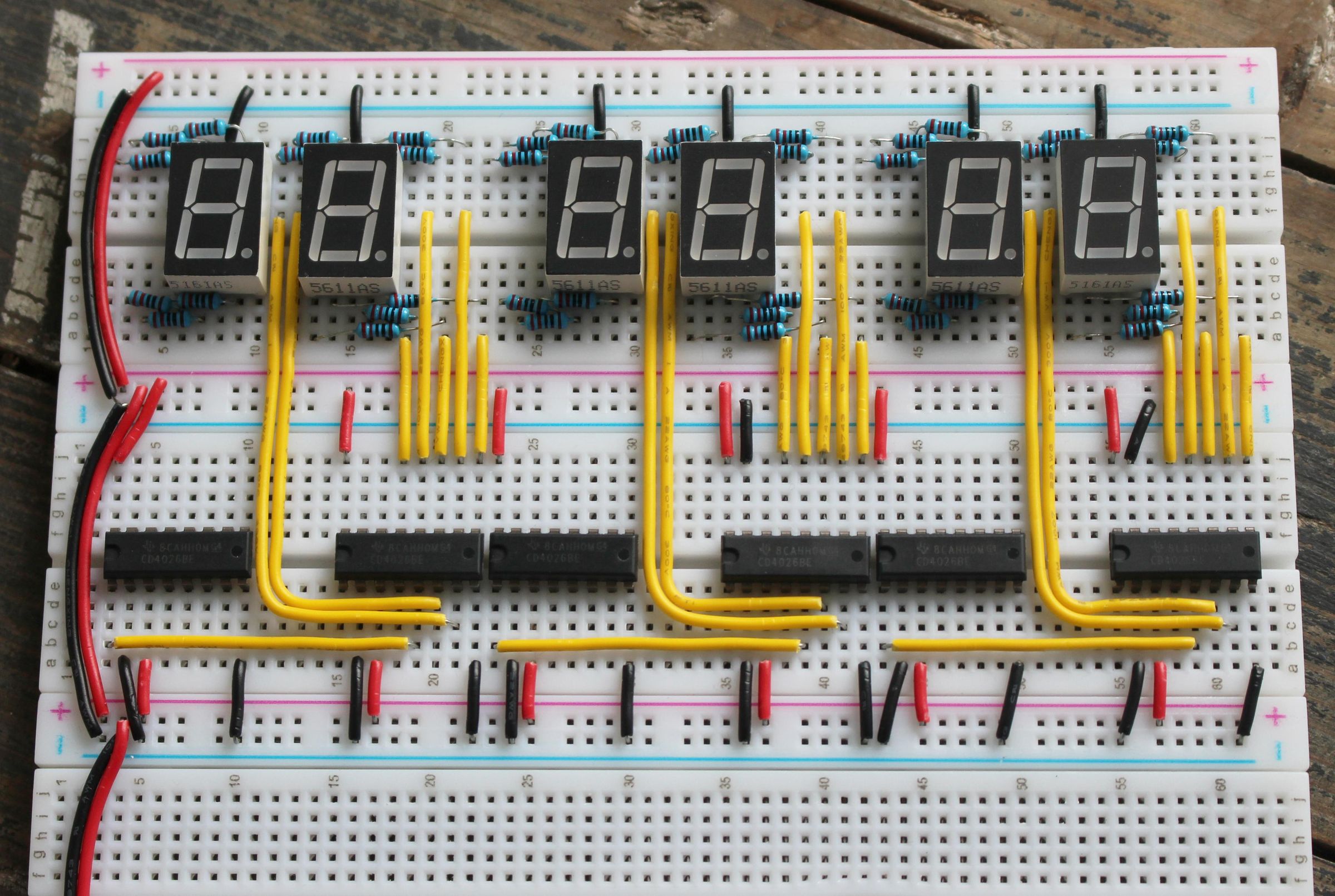 Common IC Breadboard Clock : 7 Steps (with Pictures) - Instructables